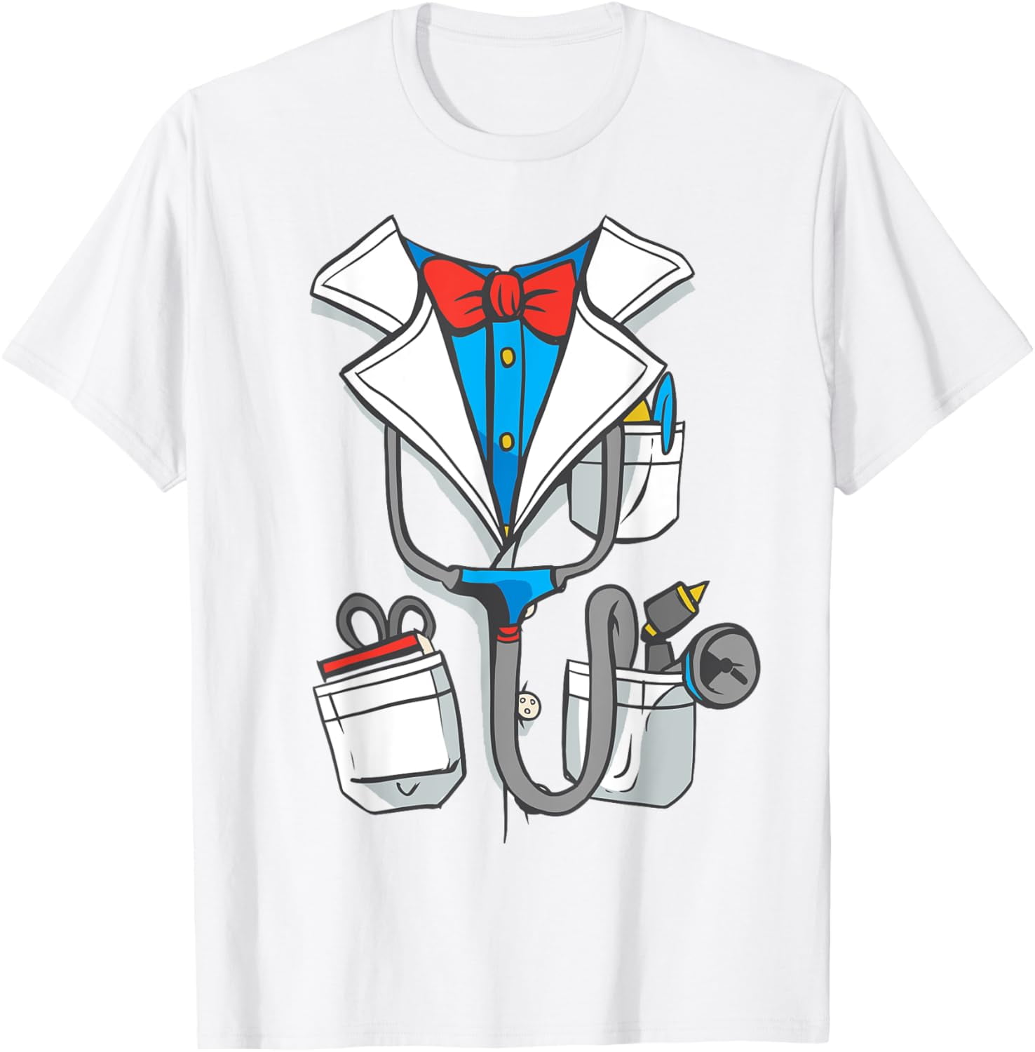 Doctor White Lab Coat Halloween Kids Costume T-Shirt - Walmart.com