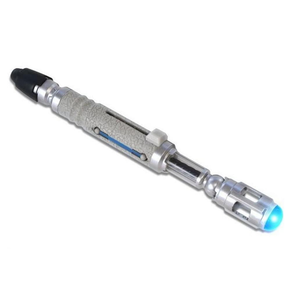Doctor Who 10th Doctor Sonic Screwdriver Pen, UV Light, Sounds, 7 Inch ...