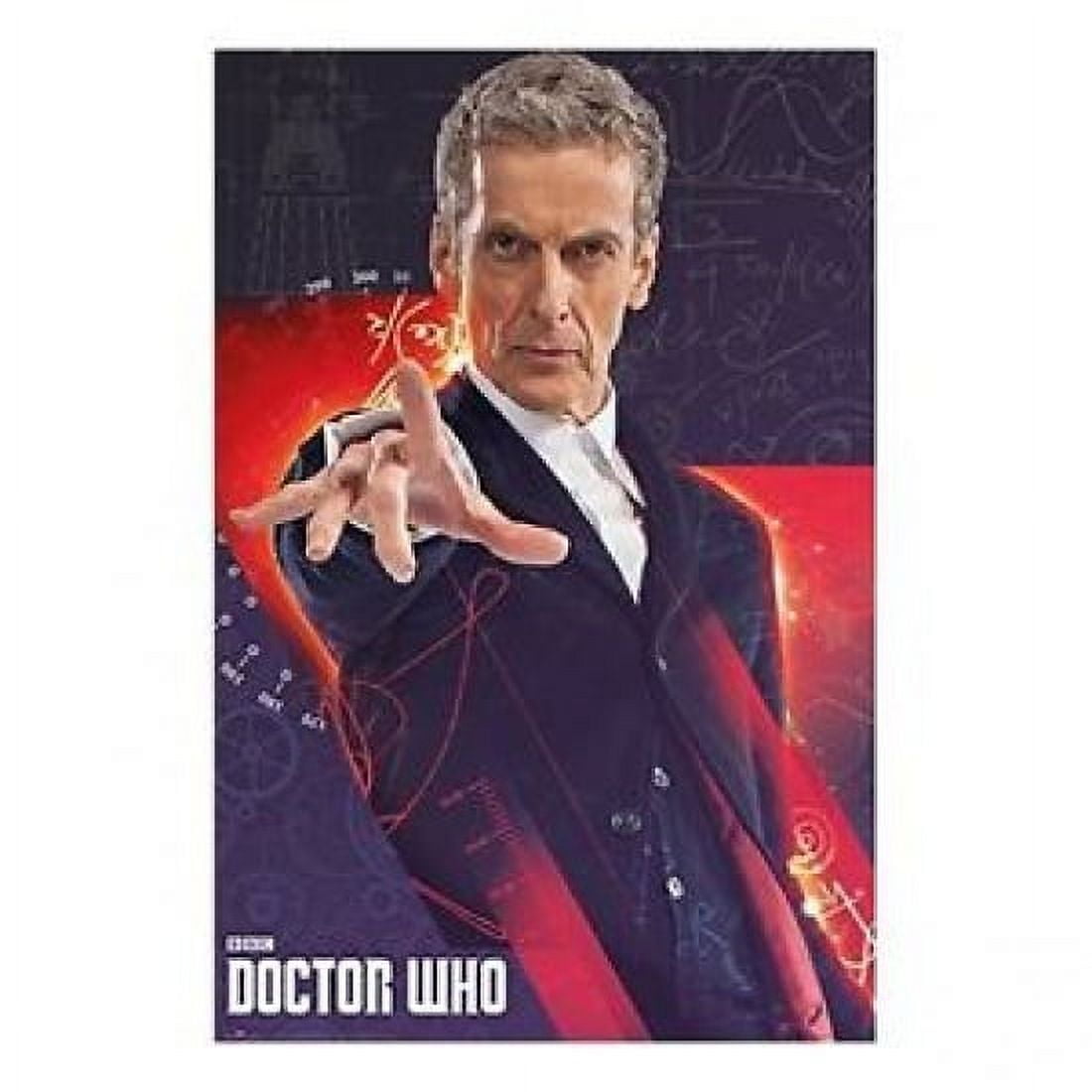 Doctor Who - 12th Doctor Fire Poster (24 X 36) - Walmart.com