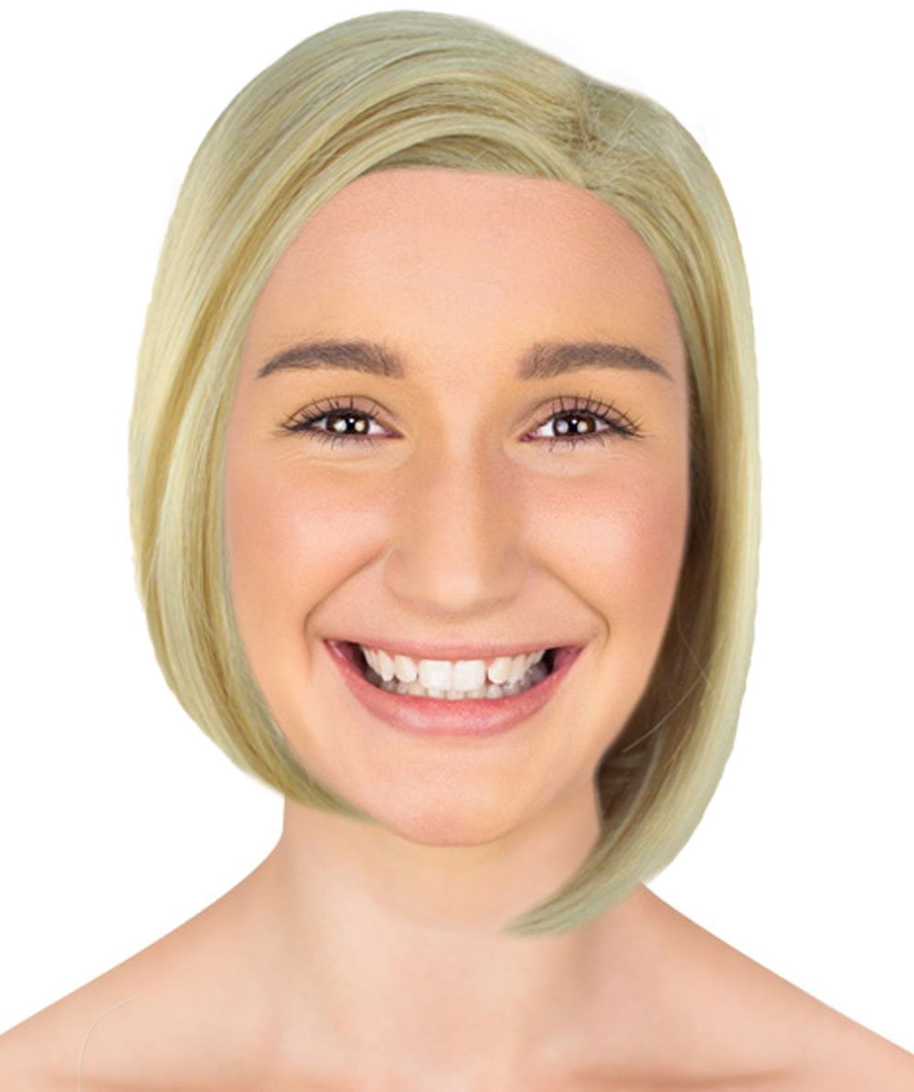 Doctor Who 13th Doctor Wig | Blonde TV/Movie Wigs | Premium Breathable ...