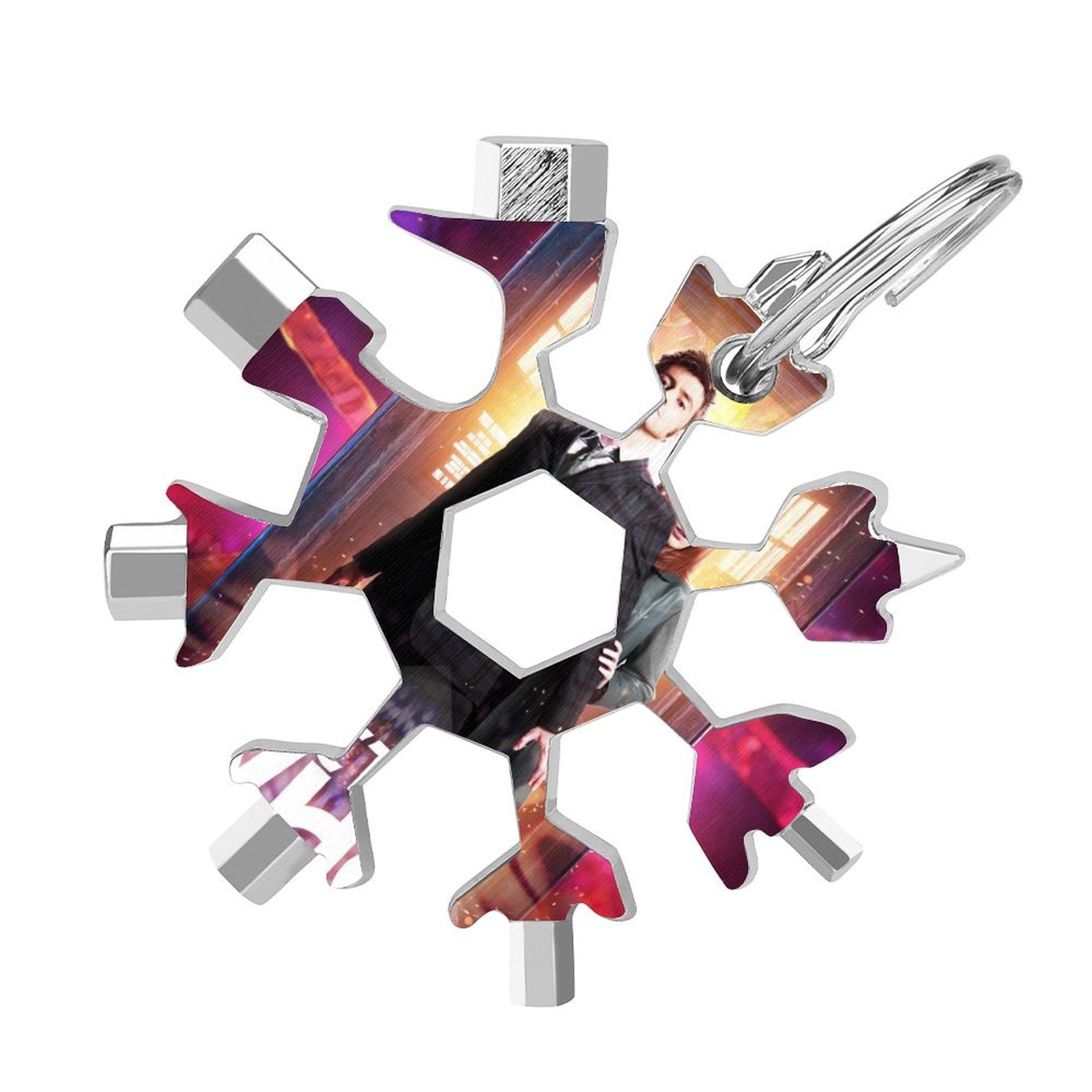 Doctor Who 19-in-1 Snowflake Multi Tool, Bottle Opener/Flat Phillips ...