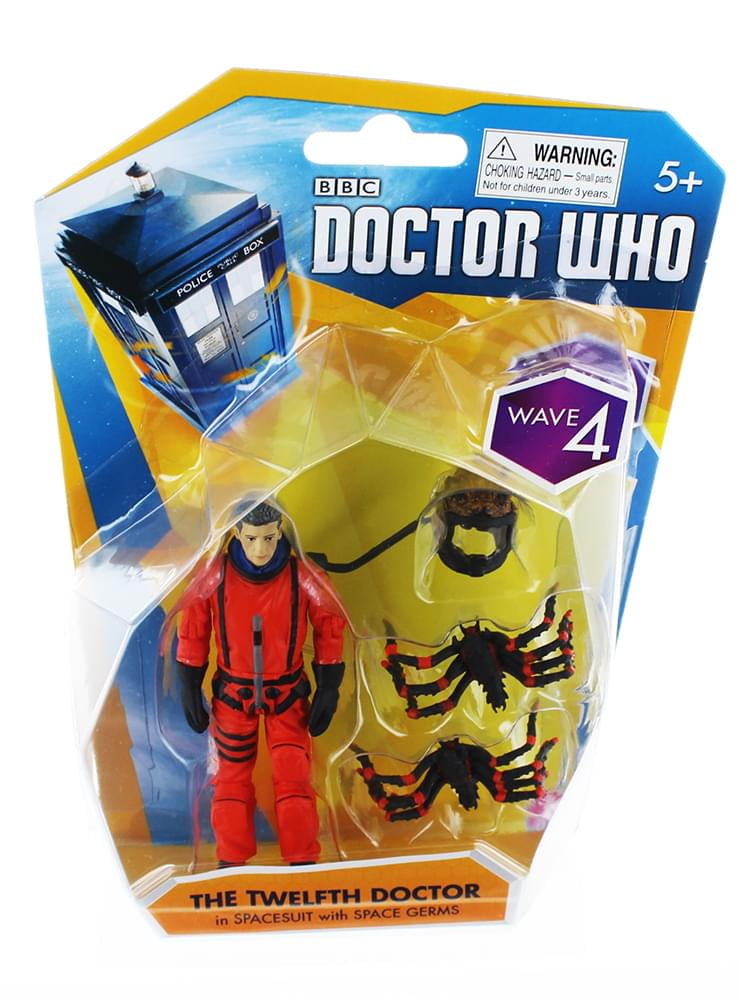 Doctor Who 3.75" Action Figure: 12th Doctor (Spacesuit w/ Space Germs ...