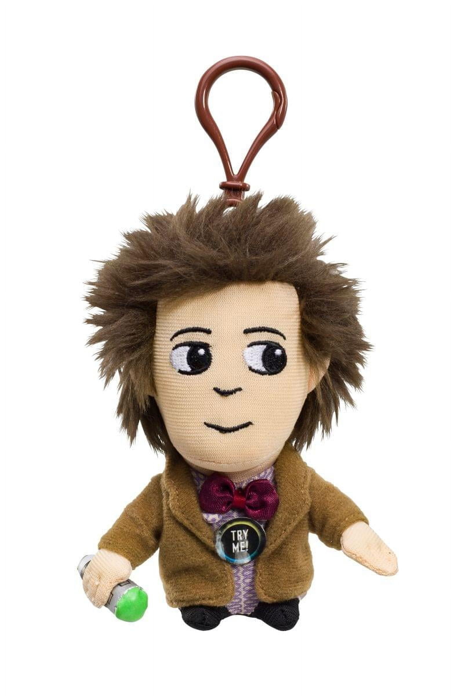Doctor Who 4" Matt Smith Talking Plush Clip On - Walmart.com