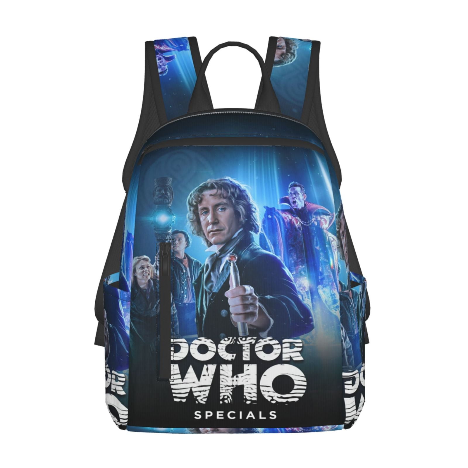 Doctor Who Backpack Book Bags Casual Daypack For Travel Work Office ...