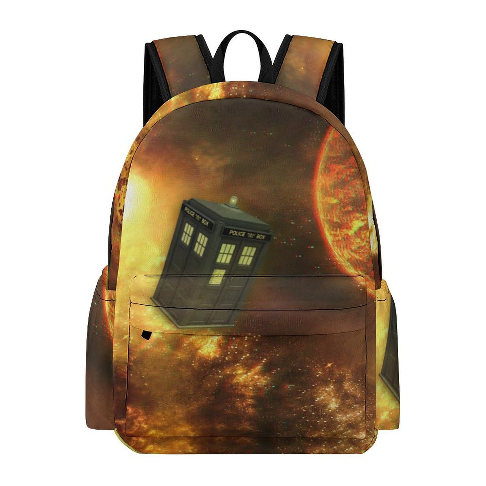 Doctor Who Backpack Bookbag Casual Daypack Travel Backpacks for Work ...