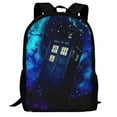 Doctor Who Backpack, Casual Laptop Backpack for College School, Back To ...