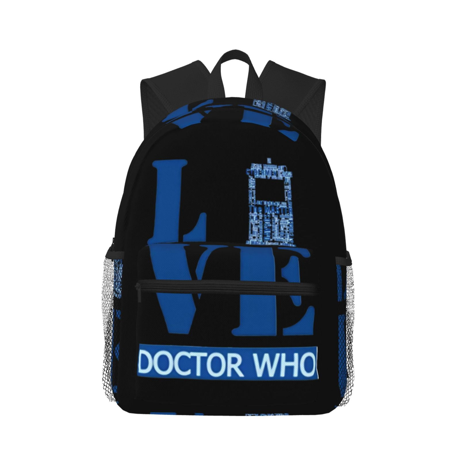 Doctor Who Backpack Laptop Backpack For Women Large Capacity Casual ...