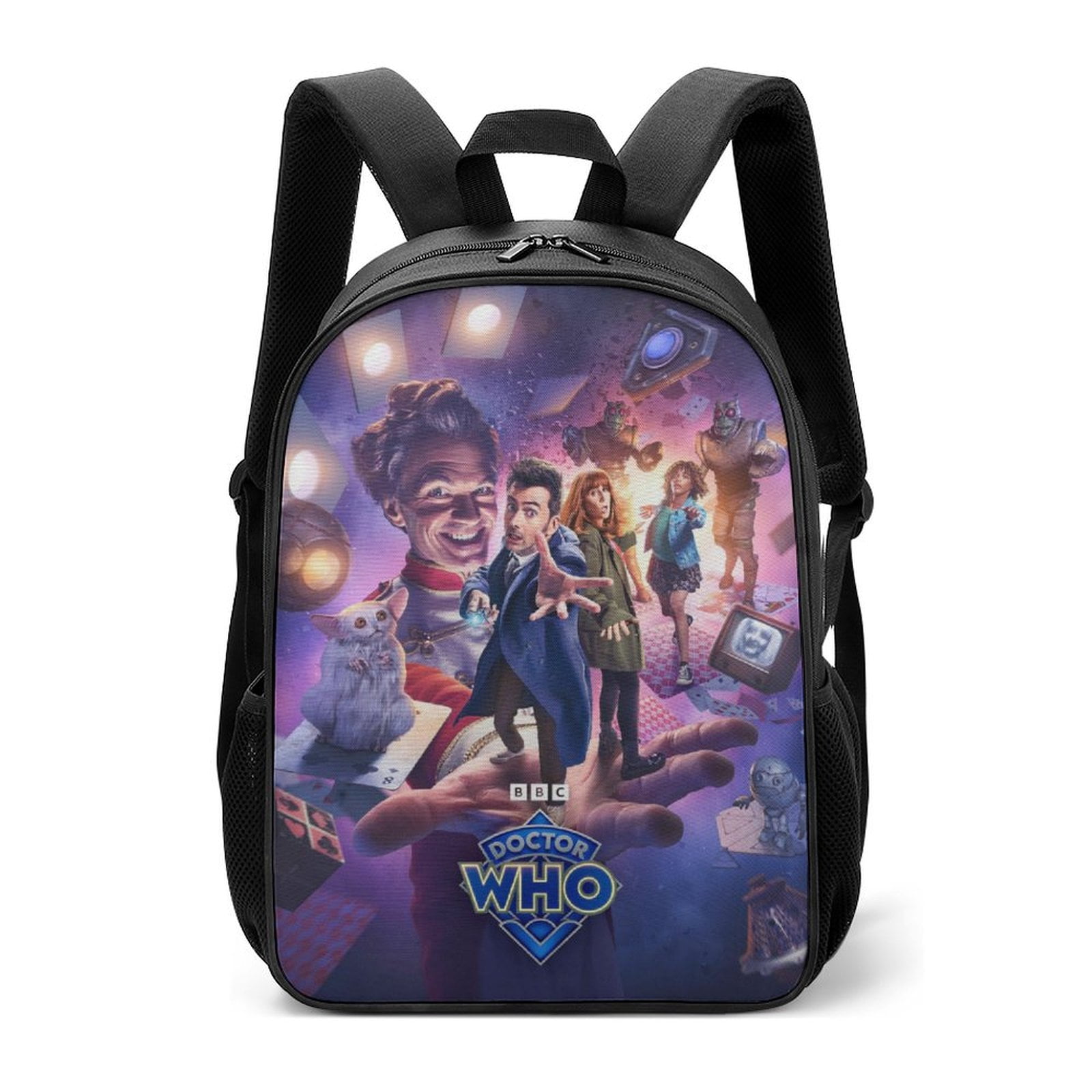 Doctor Who Backpacks Bookbag Casual Daypack Backpacks for Travel Work ...