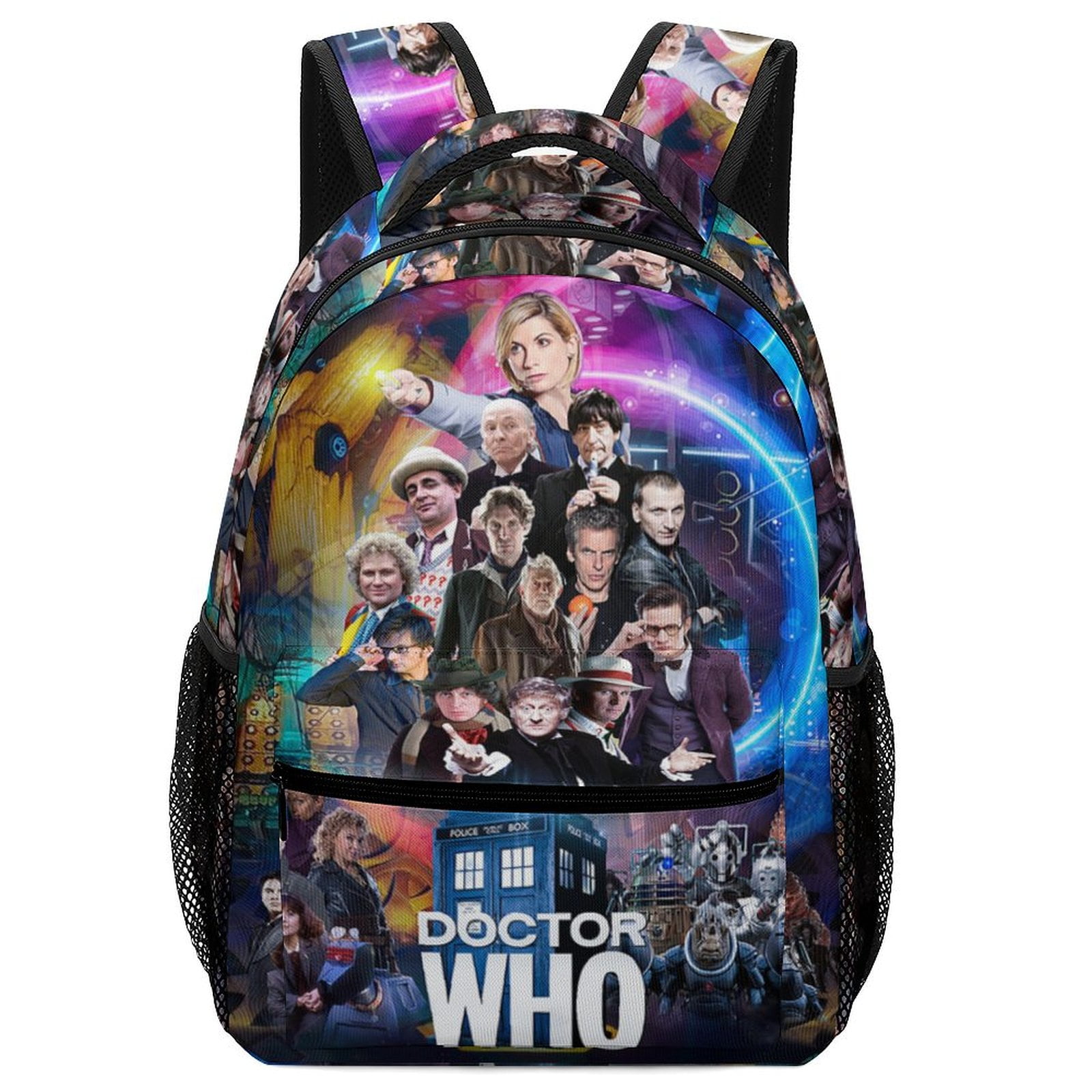 Doctor Who Backpacks Lightweight Bookbags Casual Daypack For Travel ...