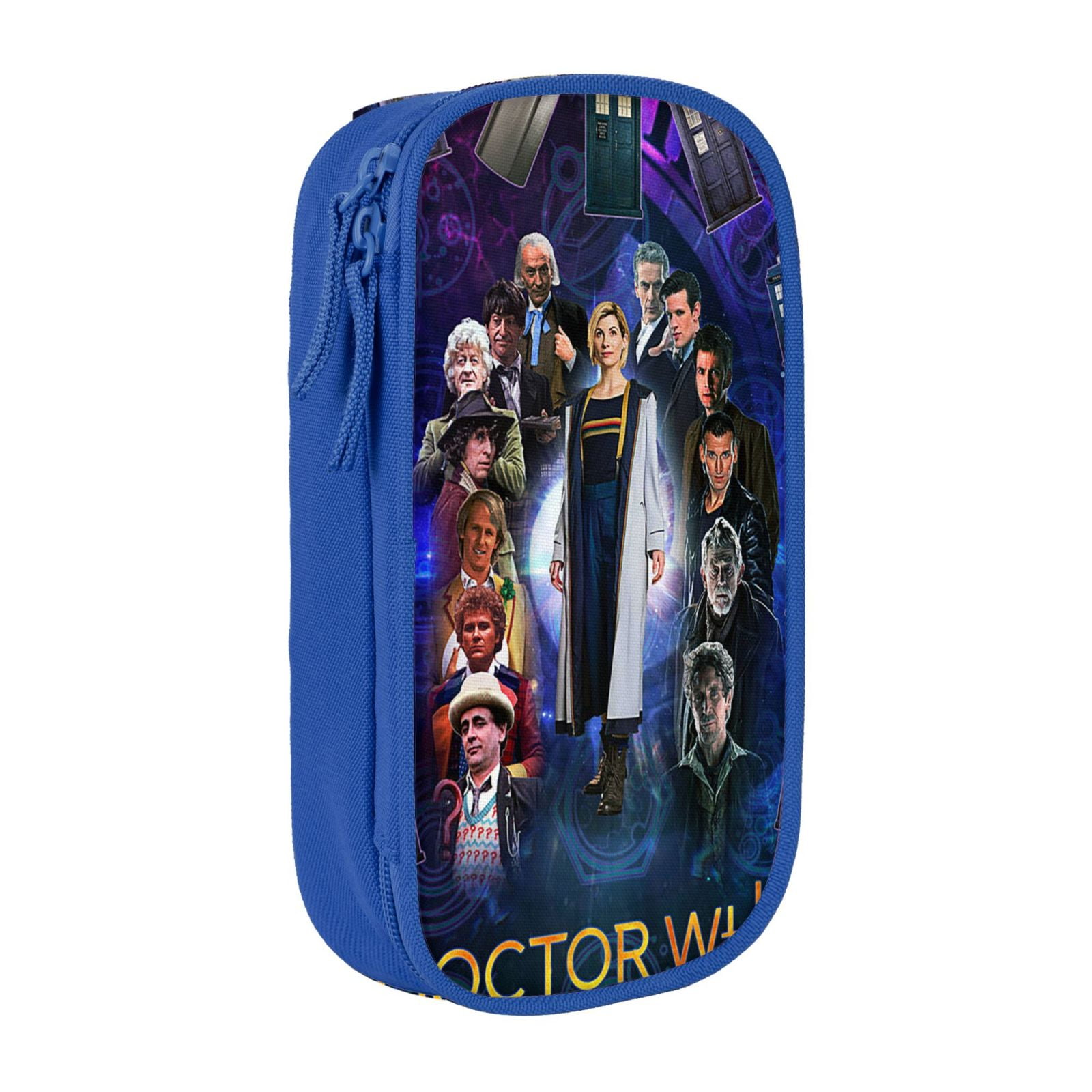 Doctor Who Big Capacity Pencil Case Bag With Zipper, Aesthetic Pencil ...