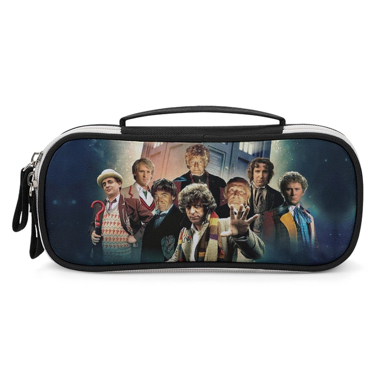 Doctor Who Big Capacity Pencil Case Bag with Zipper, Aesthetic Pencil ...