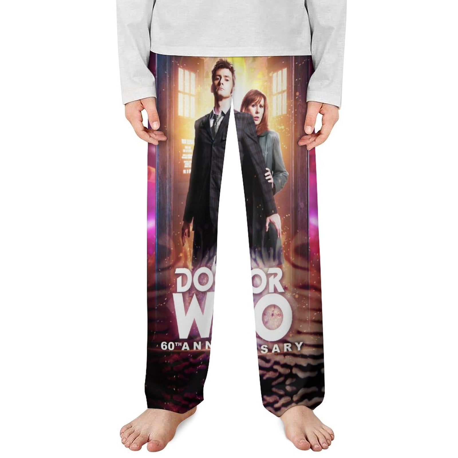Doctor Who Boys Pajama Pants Long Sleep Pants Soft Elastic Waist Pajama ...