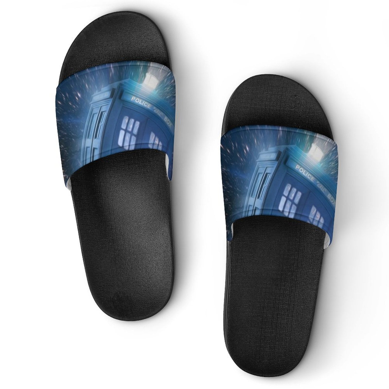 Doctor Who Boys Slide Sandals, Comfort Casual Pool Slide Outdoor, Slip ...