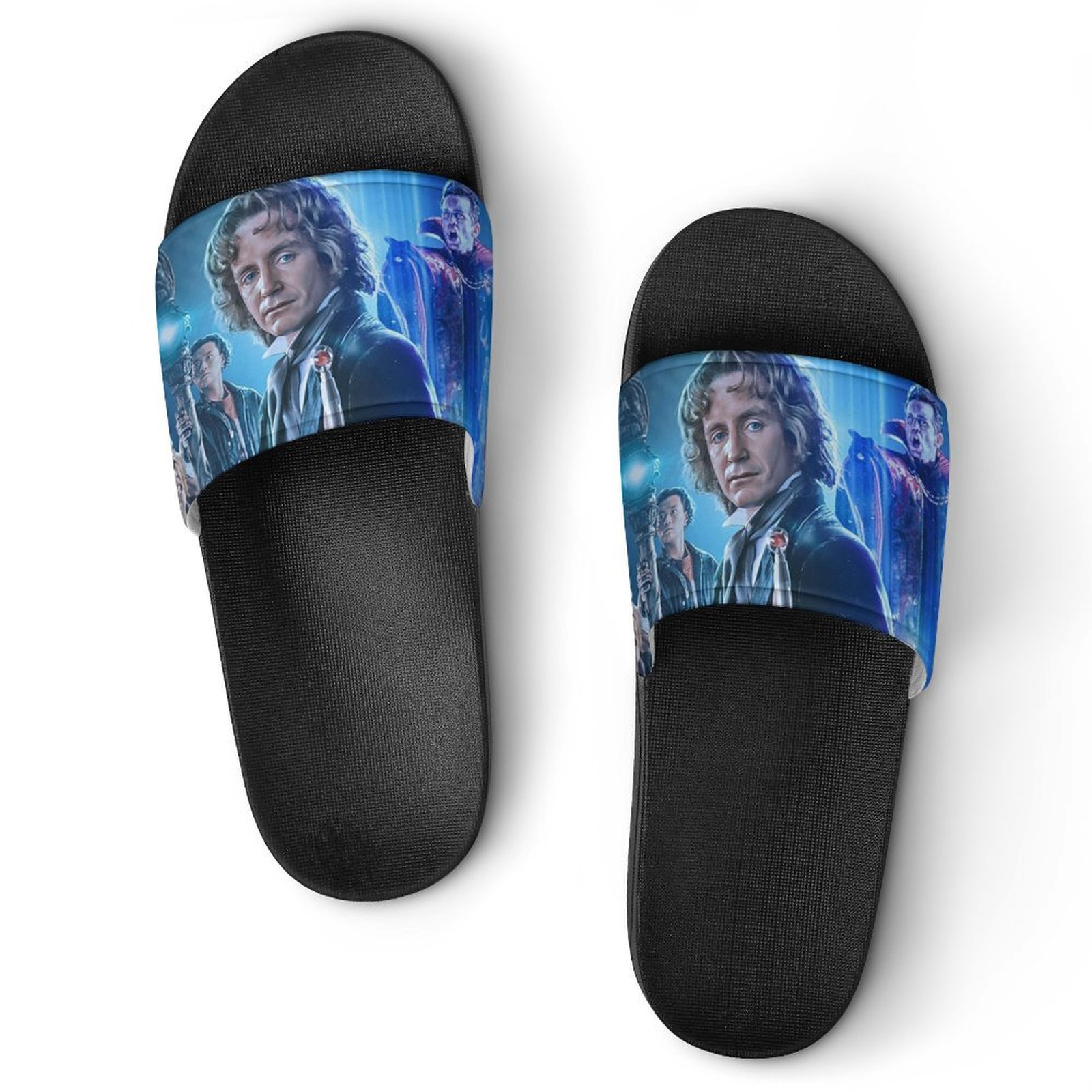 Doctor Who Boys Slide Sandals, Comfort Casual Pool Slide Outdoor, Slip ...