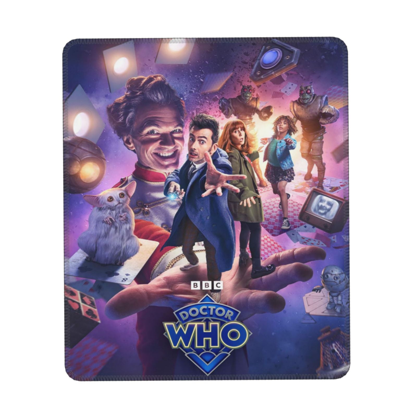 Doctor Who Desk Mat, Gaming Mouse Pad Mat with Non-Slip Base Stitched ...