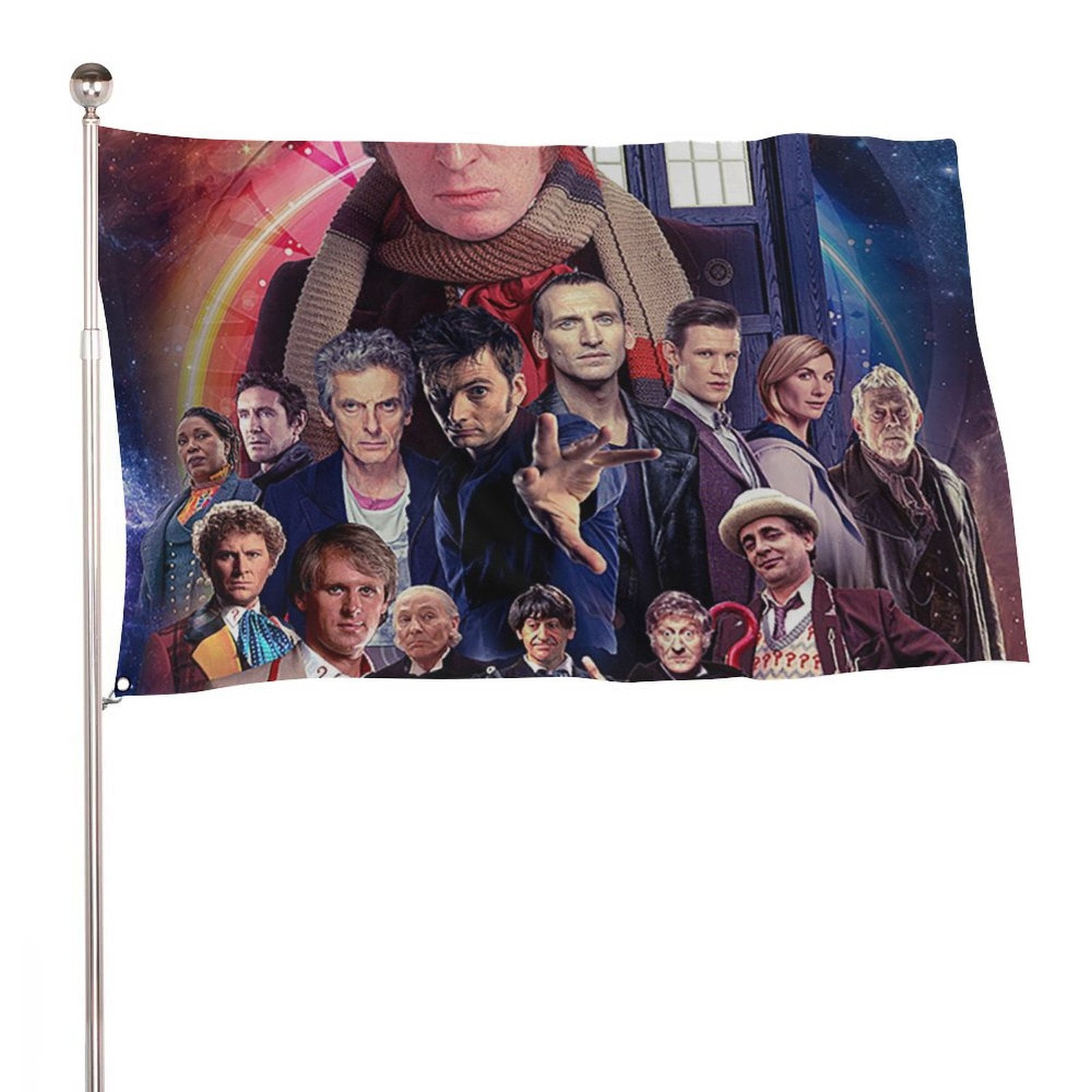 Doctor Who Doctor Who Garden Banner - Double-Sided House Outdoor Flag ...
