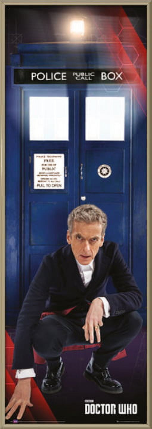 Doctor Who - Framed TV Show Door Poster / Print (The 12th Dr. & The ...
