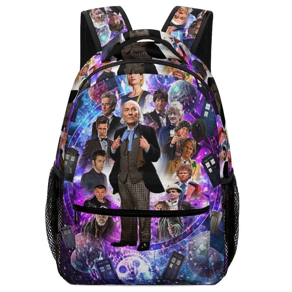Doctor Who Backpack Bookbag Casual Daypack Travel Backpacks for Work ...