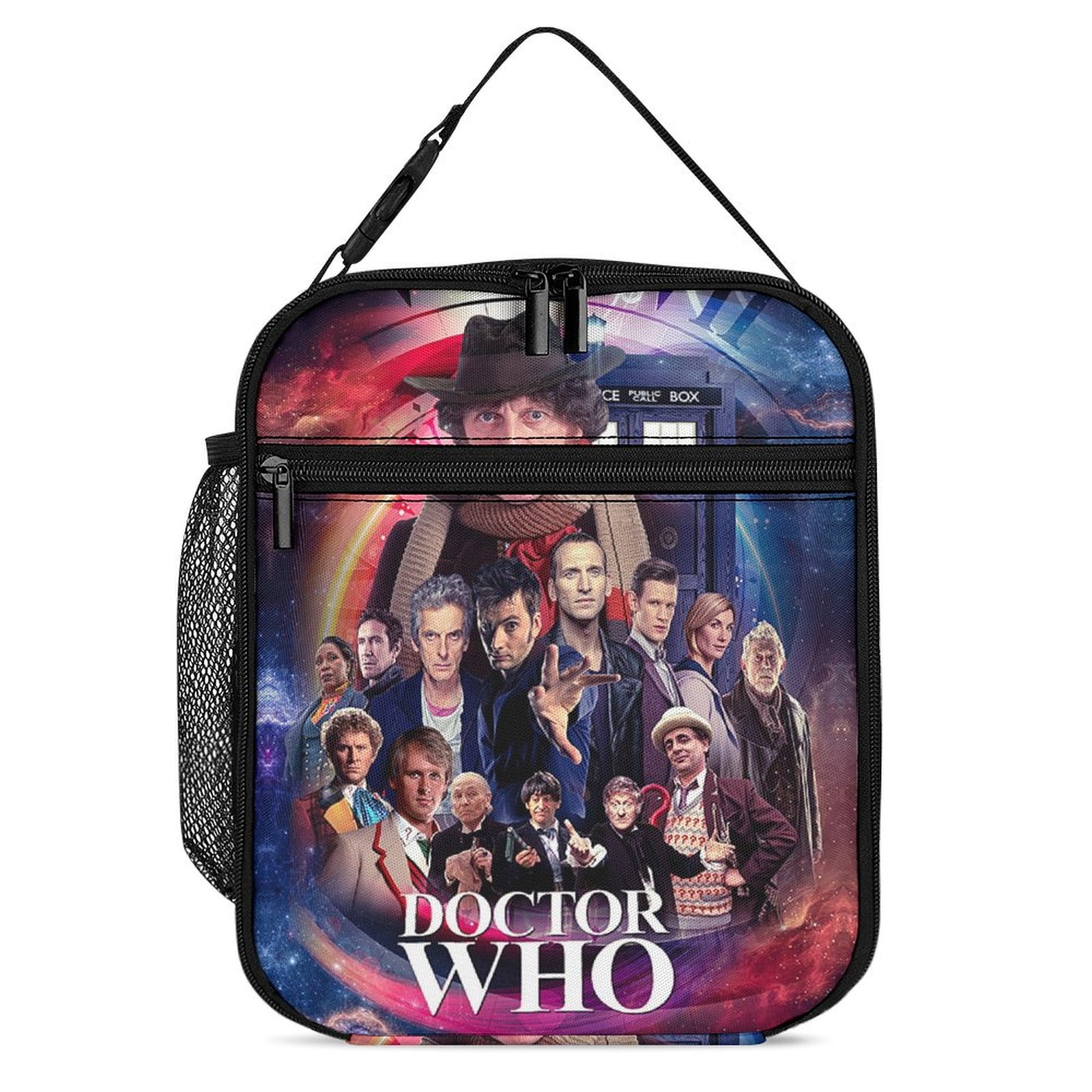 Doctor Who Lunch Bag Insulated, Lunch Box Bag, Reusable Lunch Tote Bag ...
