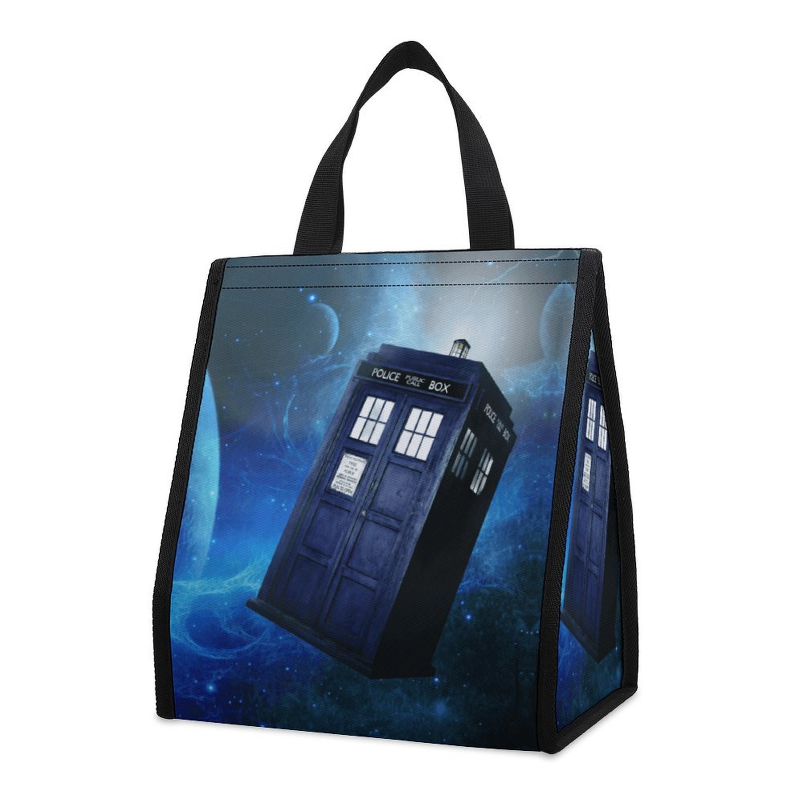 Doctor Who Lunch Bag Insulated, Lunch Box Bag Reusable Lunch Tote Bag ...