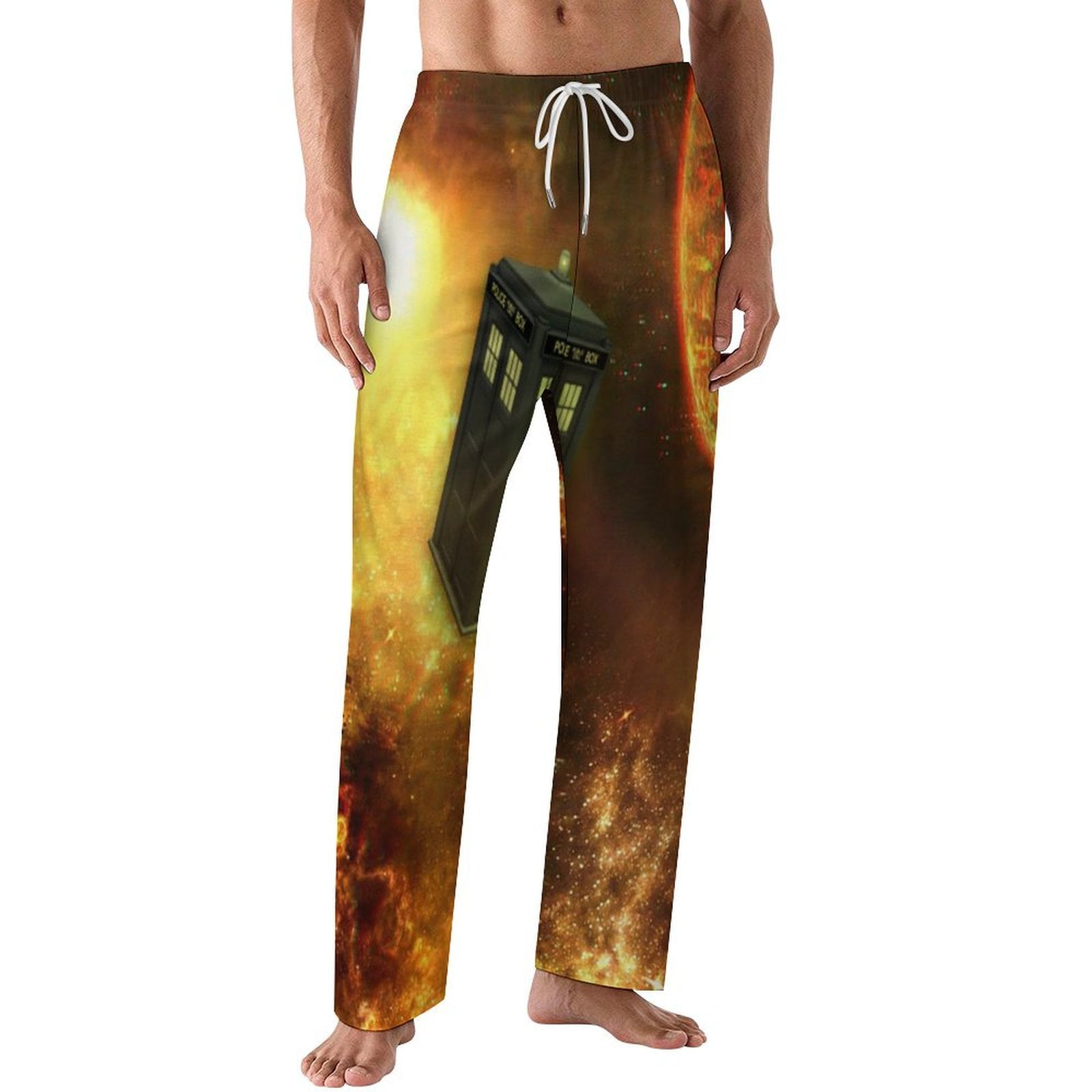 Doctor Who Men's Pajama Pants Soft Sleepwear Loung Pants for Men Pj ...