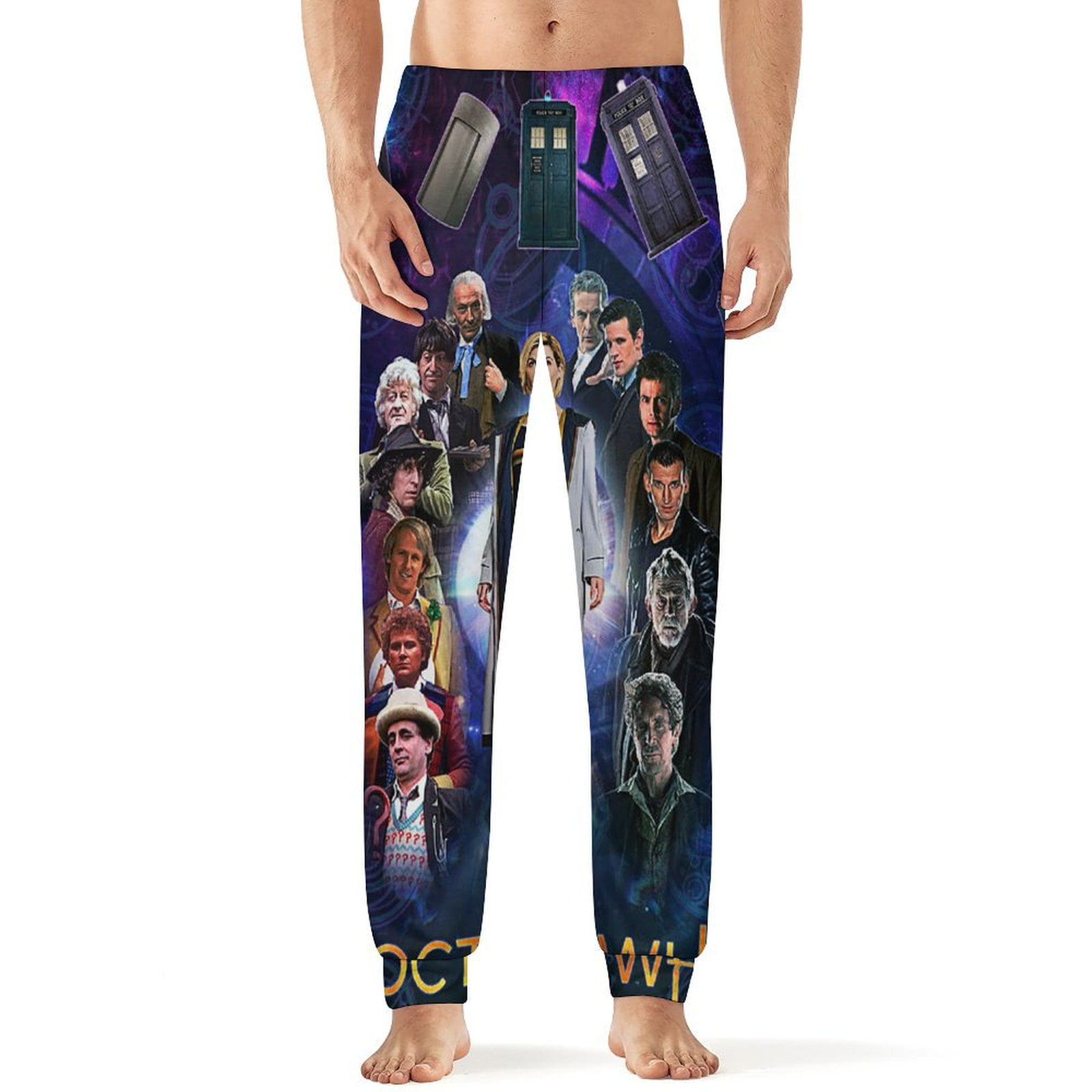 Doctor Who Men's Pajama Pants Soft Sleepwear Loung Pants for Men Pj ...