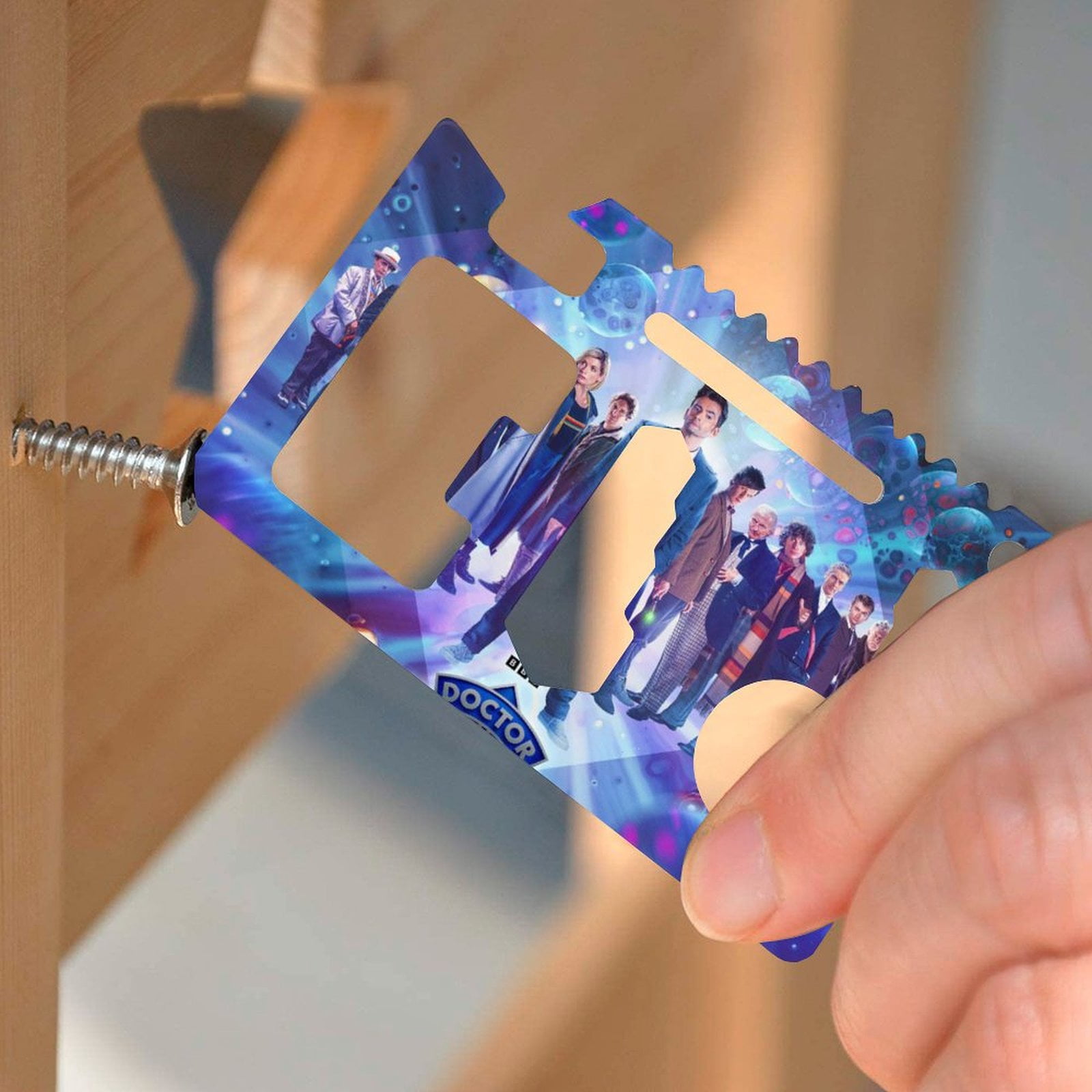 Doctor Who Multitool Credit Card Sized Pocket Tool, 11-in-1 Wallet ...