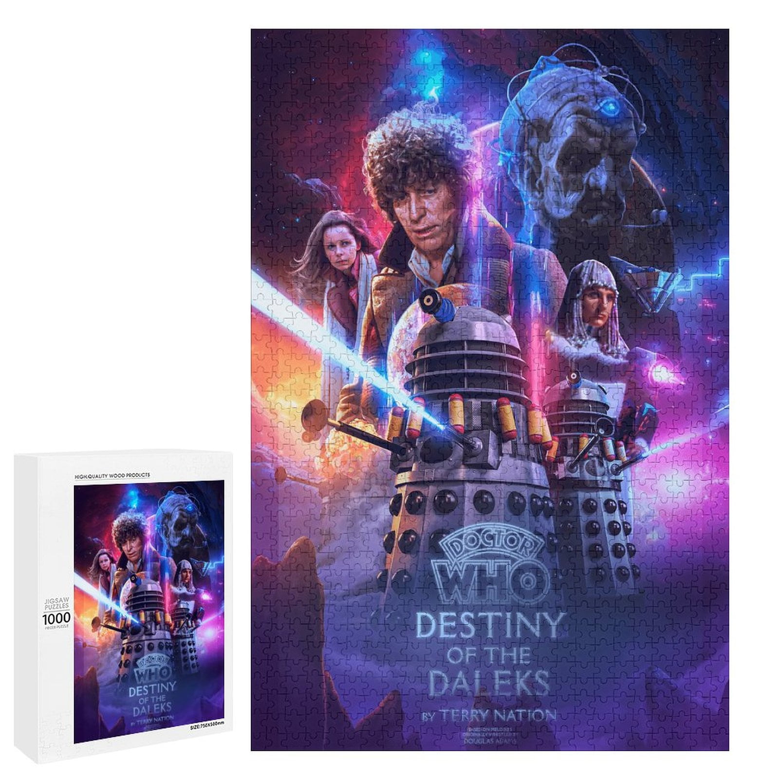 Doctor Who Puzzle For Adults & Kids - 1000 PCS Jigsaw Puzzle For Boys ...
