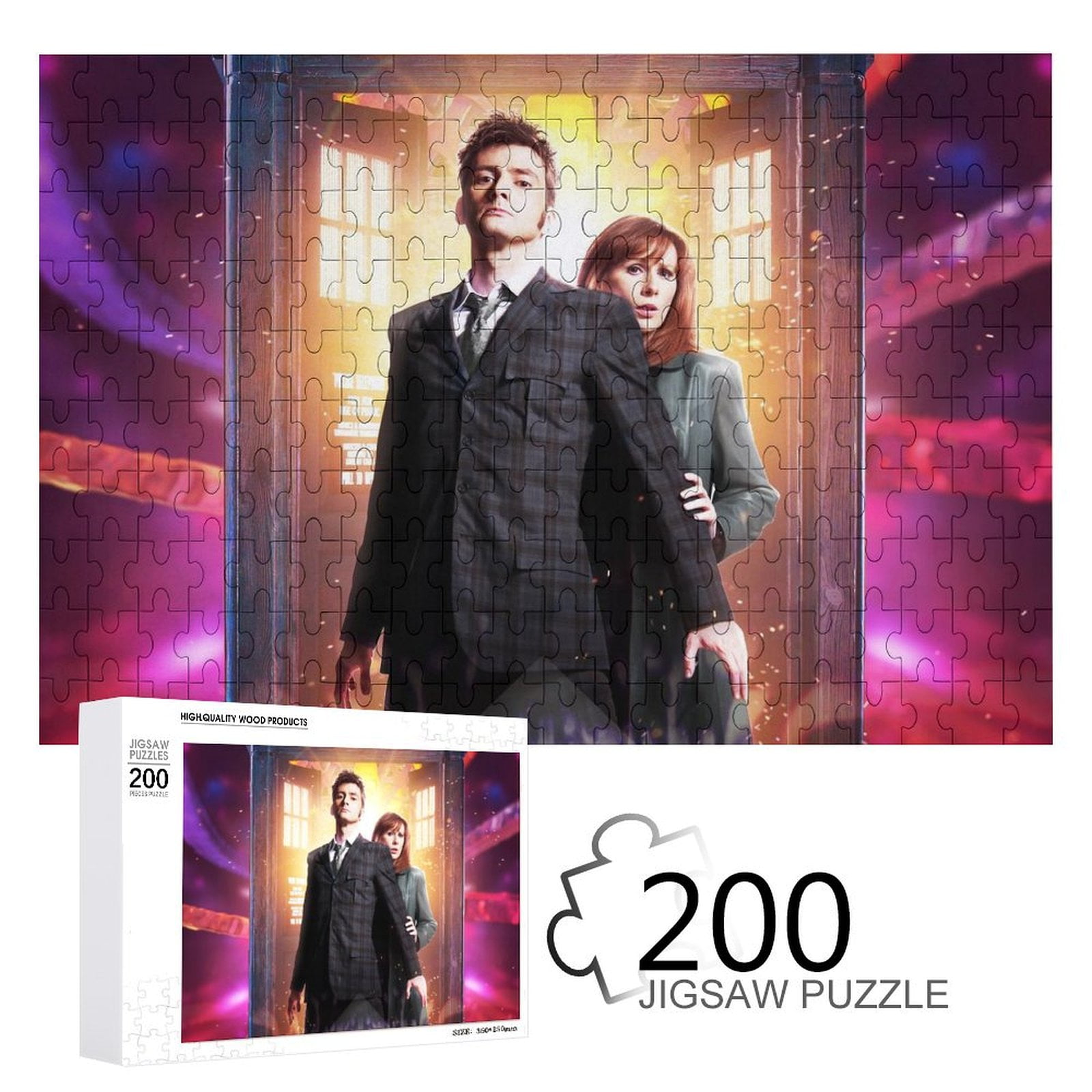Doctor Who Puzzle For Adults & Kids - 200 PCS Jigsaw Puzzle - Walmart.com
