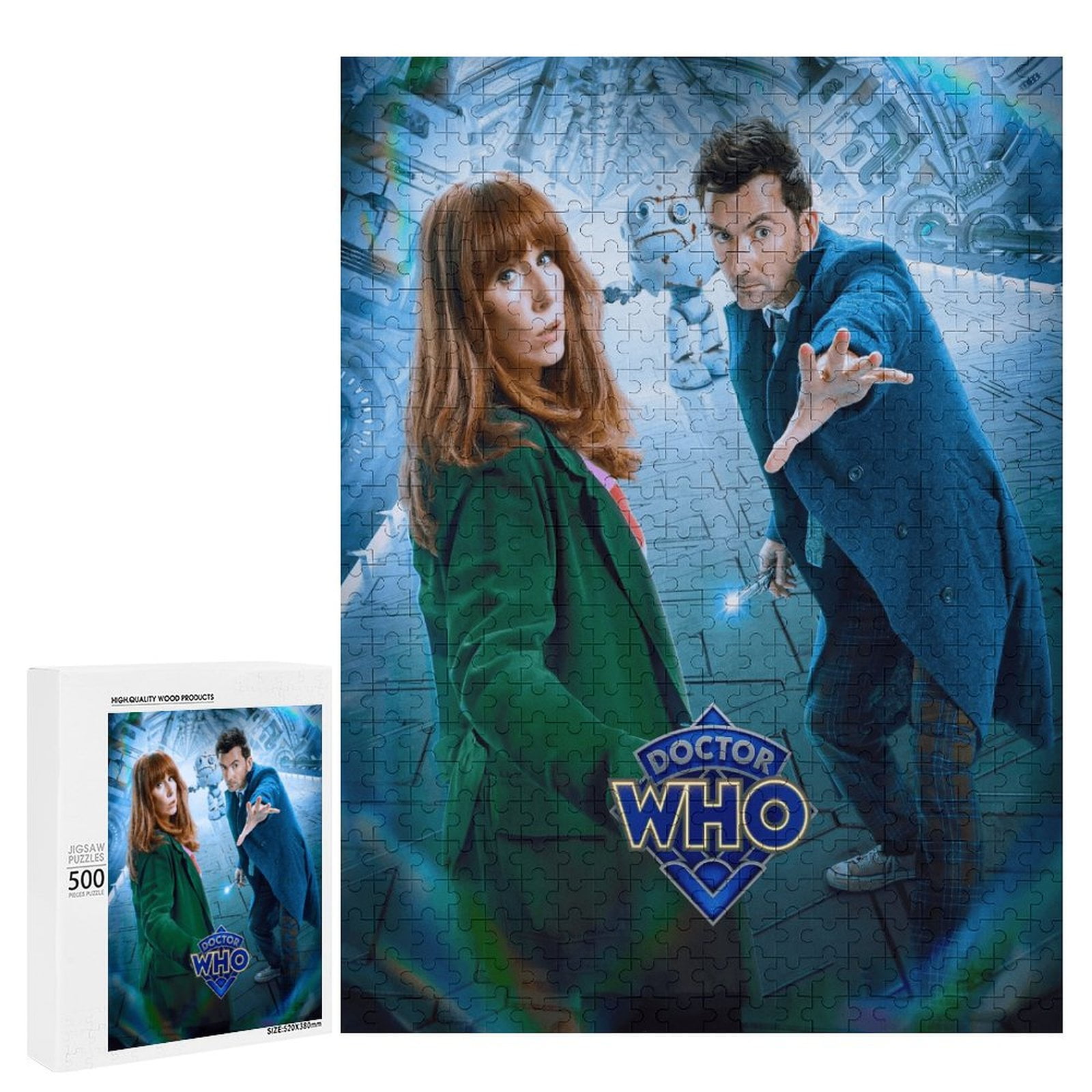 Doctor Who Puzzle For Adults & Kids - 500 PCS Jigsaw Puzzle For Boys ...