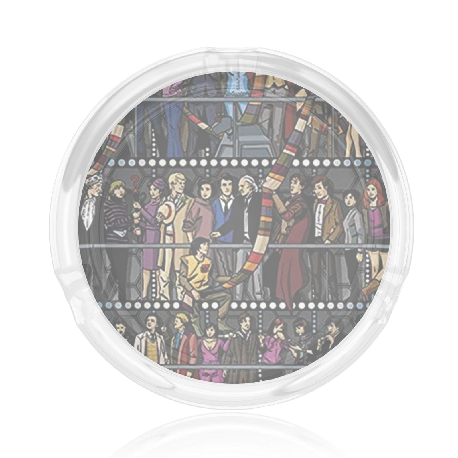 Doctor Who Round Glass Ashtray 3d Printing For Indoor And Outdoor, Home ...