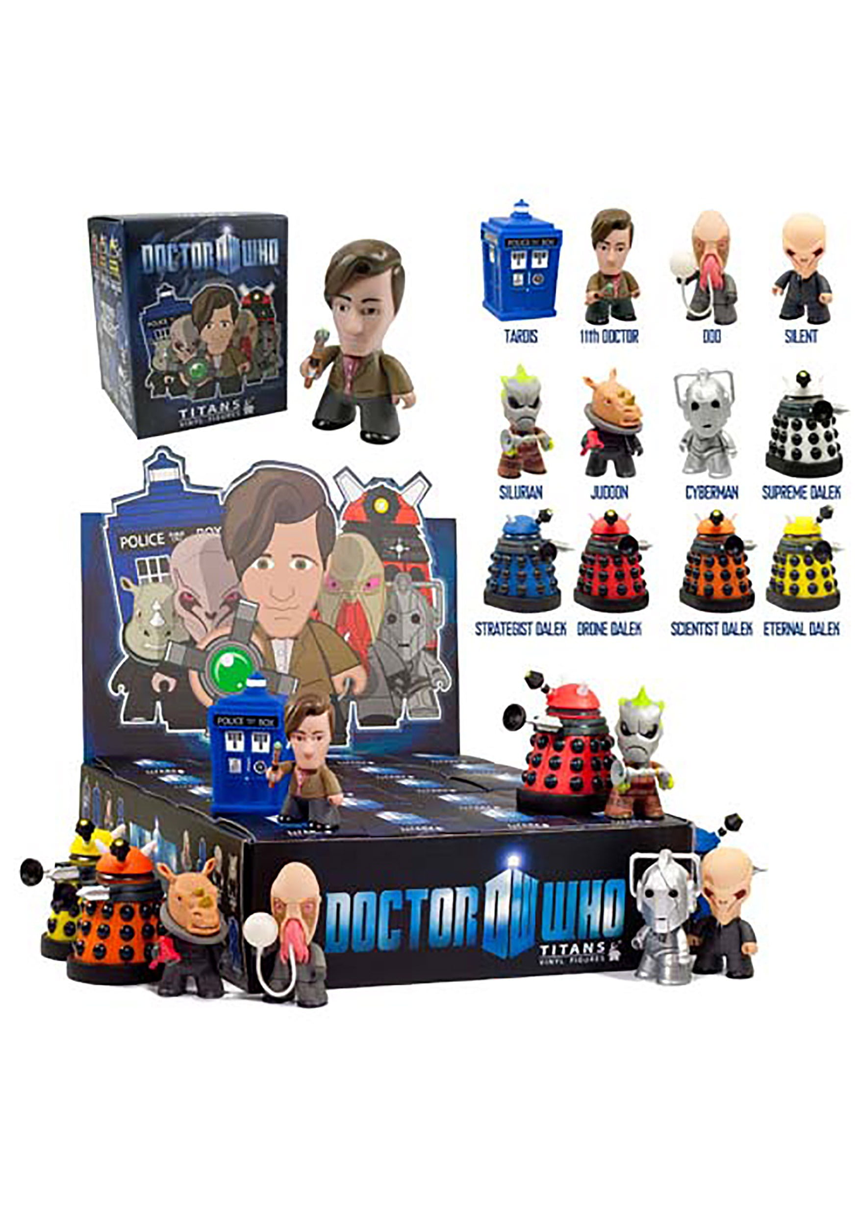 Doctor Who Series 1 Vinyl Mini Figure Mystery Pack - Walmart.com