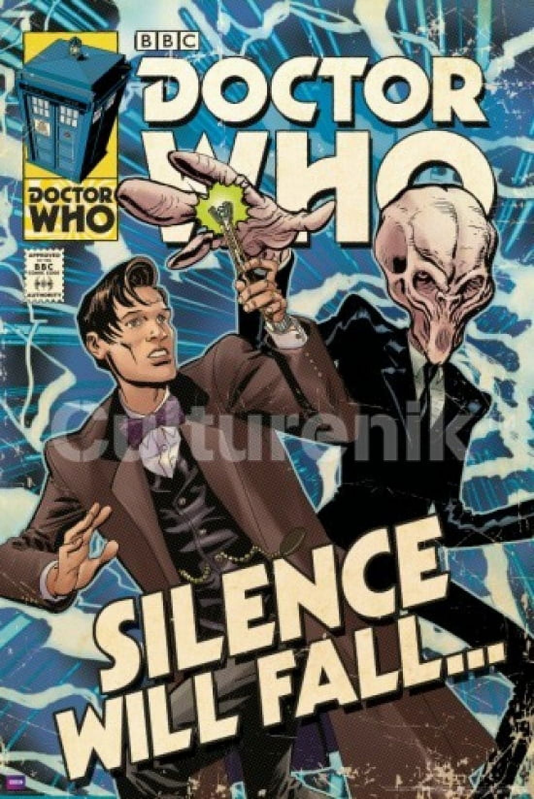 Doctor Who - Silence Will Fall Comic Cover Laminated Poster (36 X 24 ...