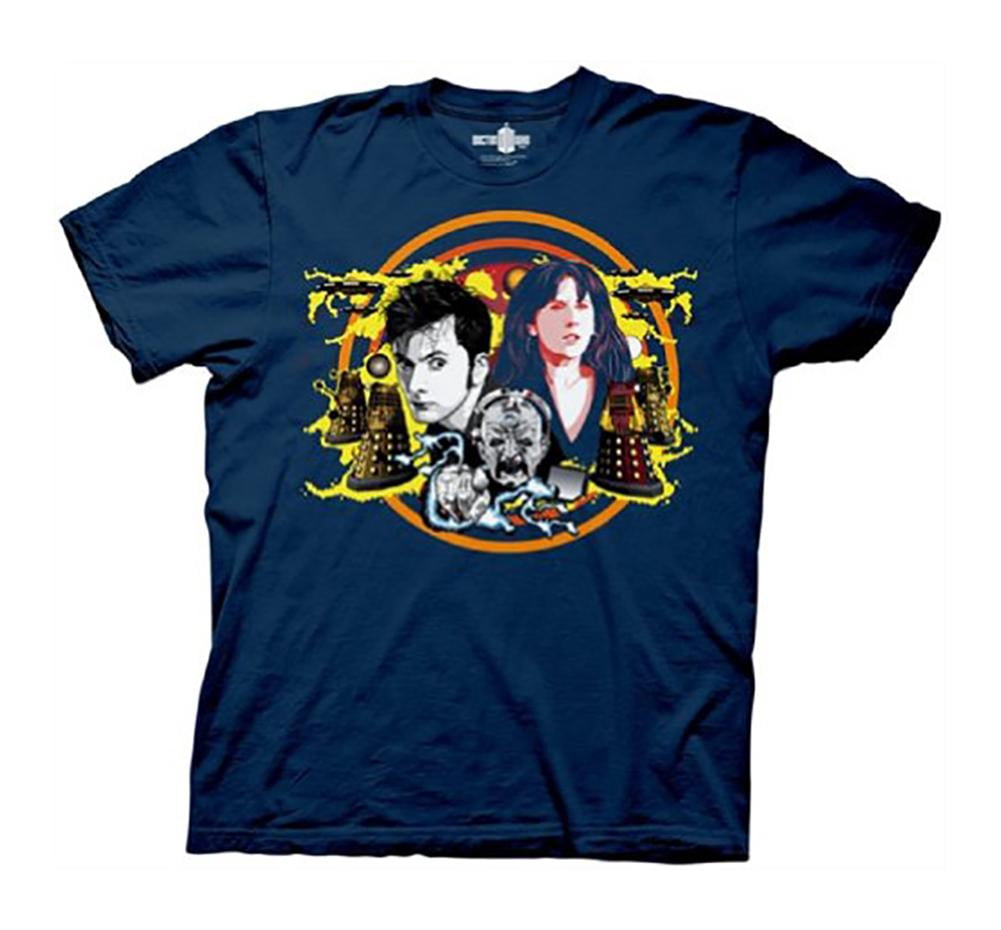 Doctor Who T-Shirt Tenth Doctor Davros Officially Licensed - Walmart.com