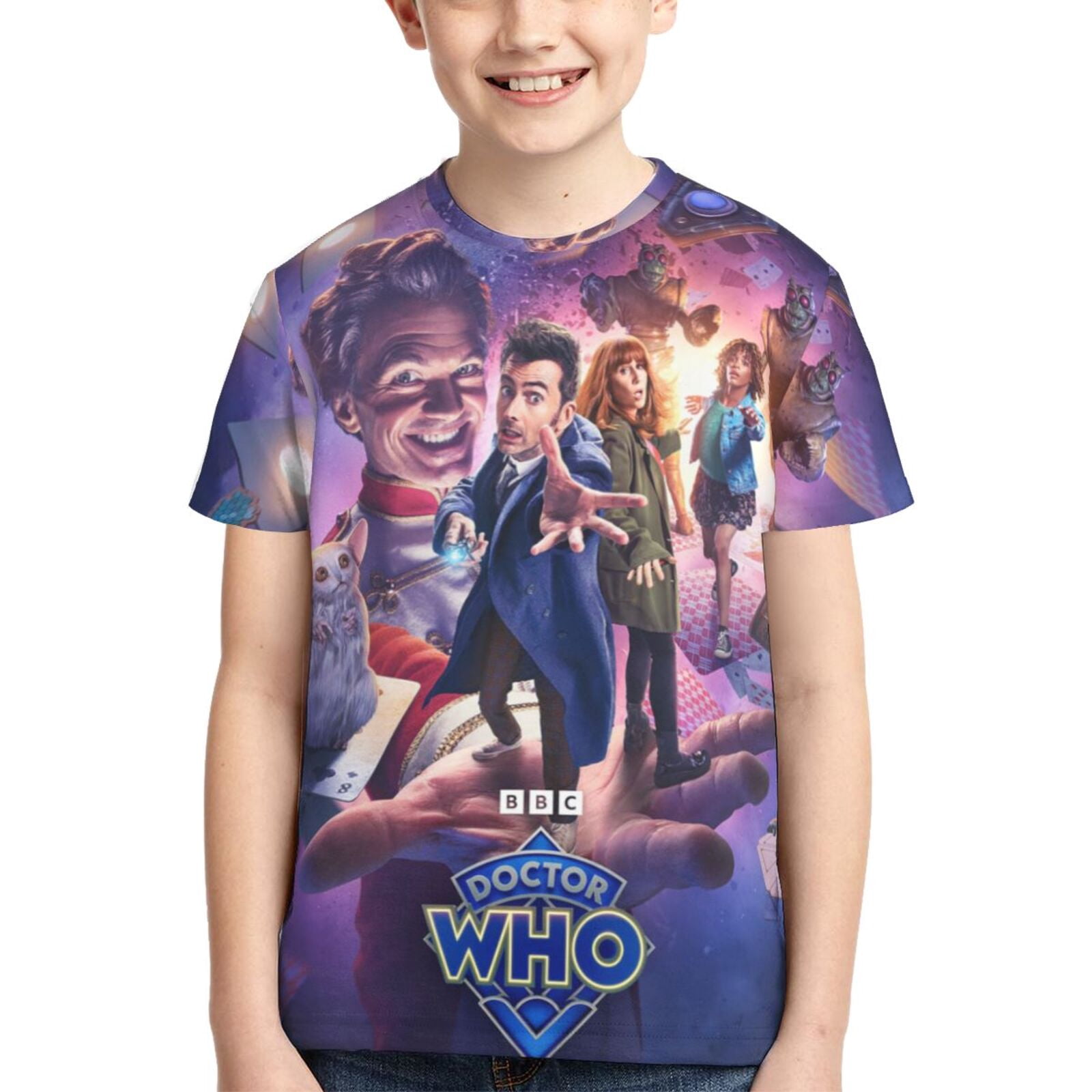 Doctor Who T Shirts 3d Printed Short Sleeve Tee Shirt For Boys Girls ...