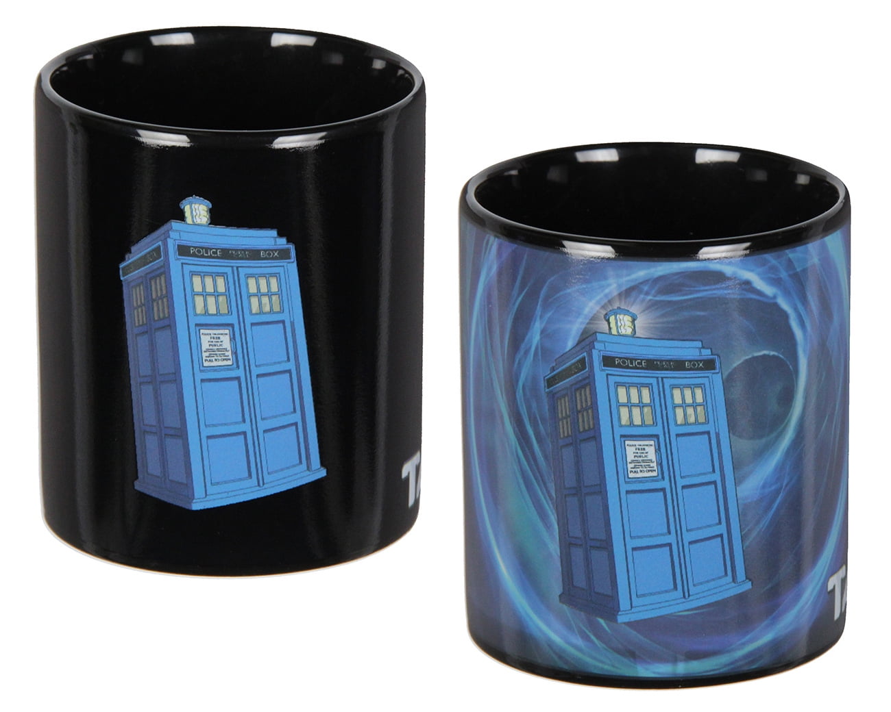 Doctor Who TARDIS Vortex Heat Reactive Color Changing Tea Coffee Mug ...
