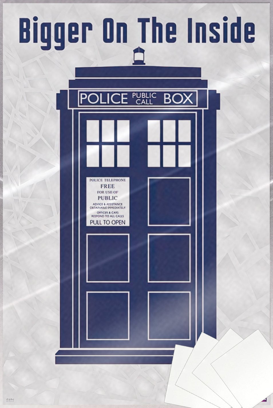 Doctor Who - TV Show Poster (Bigger on The Inside - The Tardis) (Size ...