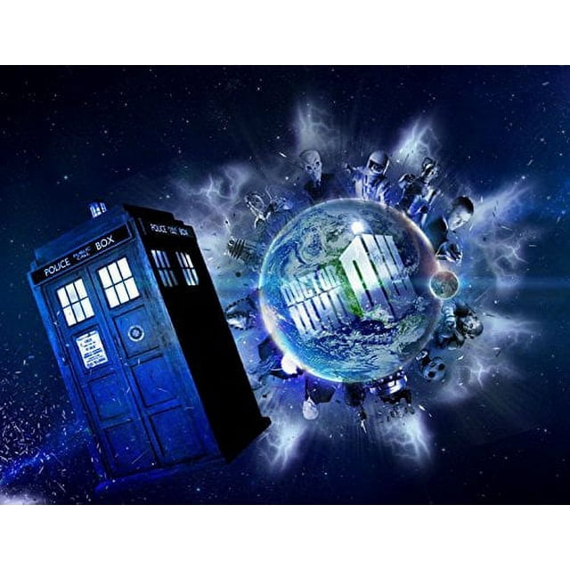 Doctor Who Tardis Dr Who Birthday Party Edible Image Cake Topper For ...