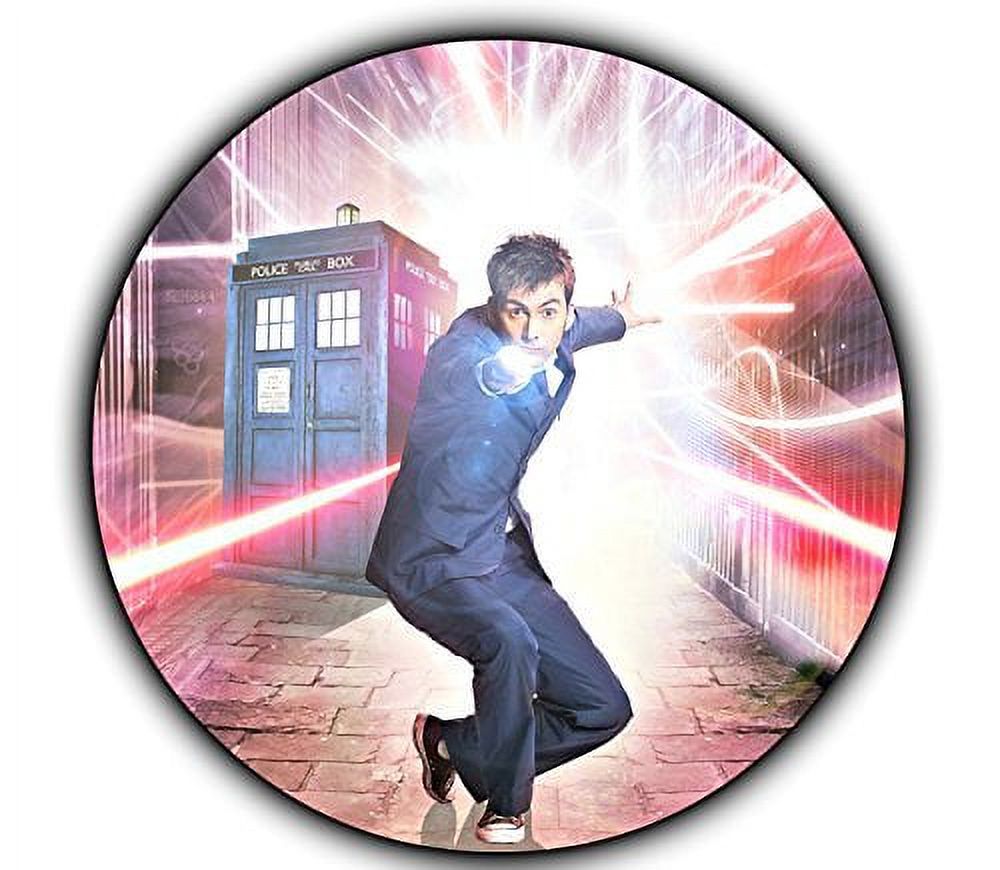doctor who tardis edible image photo sugar frosting icing cake topper ...
