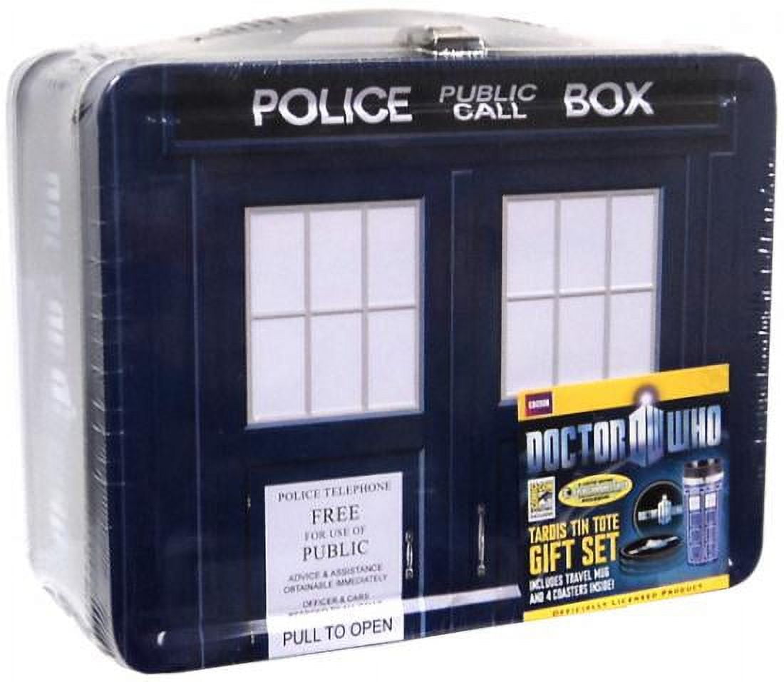 Doctor Who Tardis Gift Set Lunch Box - Walmart.com