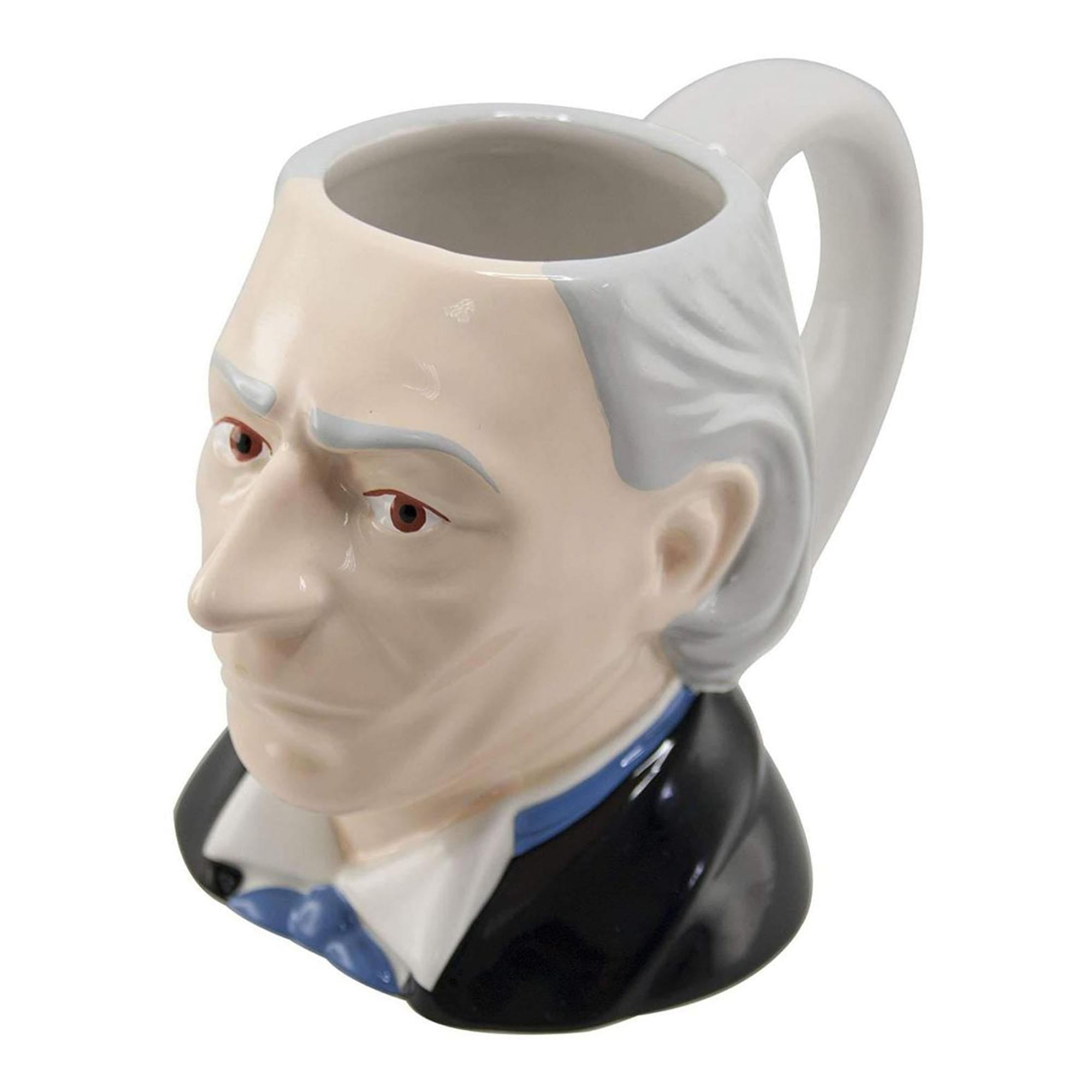 Doctor Who The First Doctor Ceramic 3D Mug William Hartnell - Walmart.com