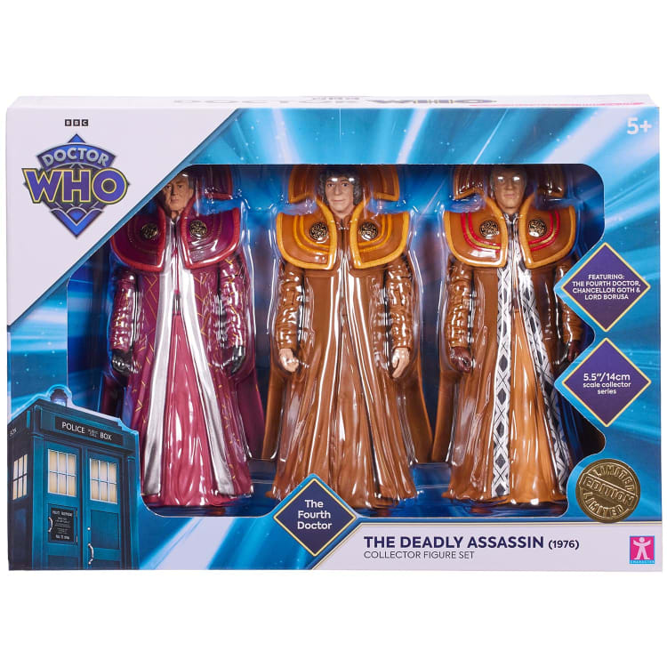 Doctor Who The Forth Doctor Deadly Assassin Figure Set 1976 - Walmart.com