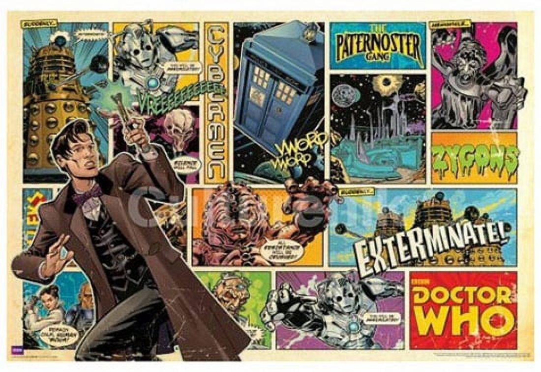 Doctor Who - The Paternoster Gang Comic Strip Poster (24 X 36 ...