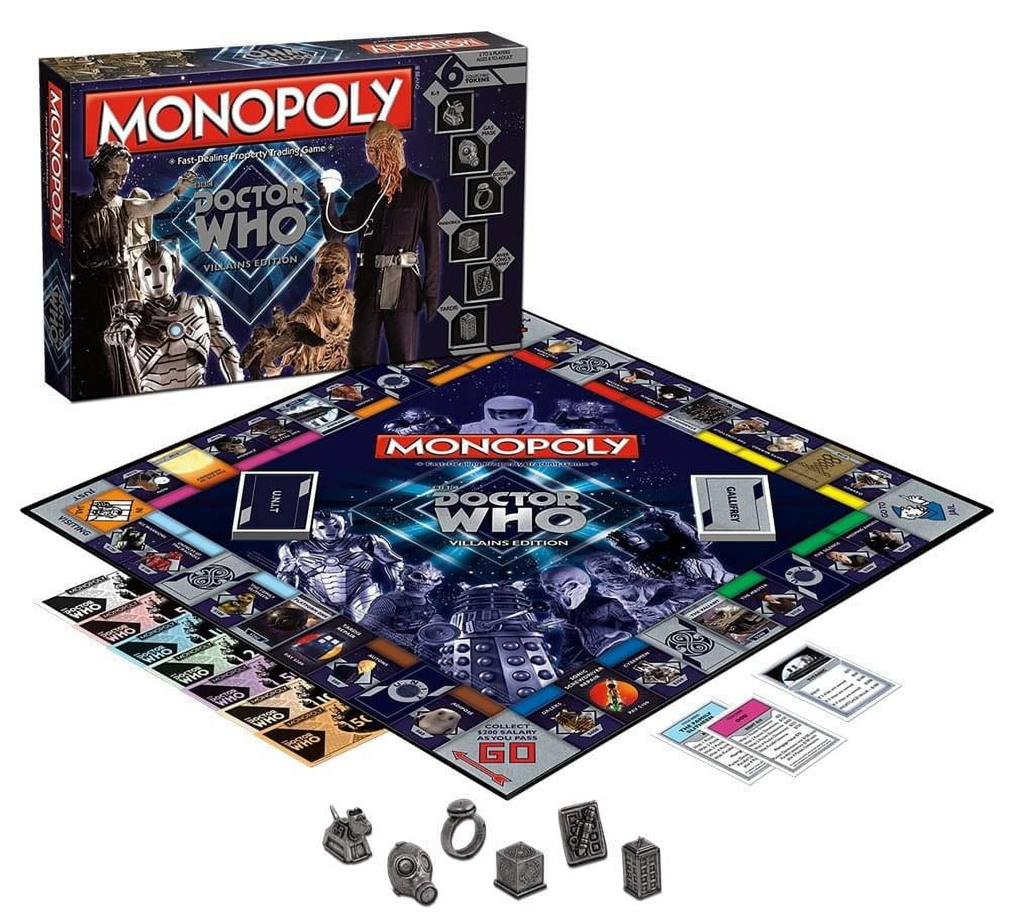 Doctor Who Monopoly Board Game - Walmart.com