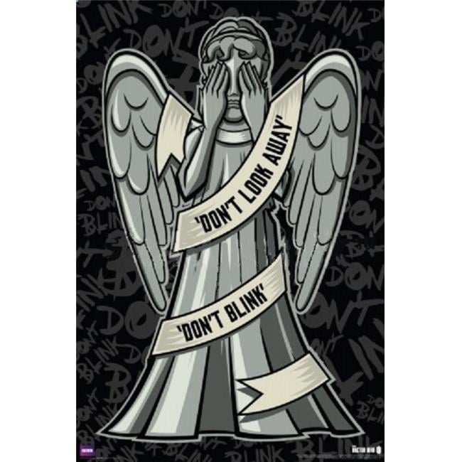 Doctor Who - Weeping Angel Poster Print - 24 x 36 - Walmart.com