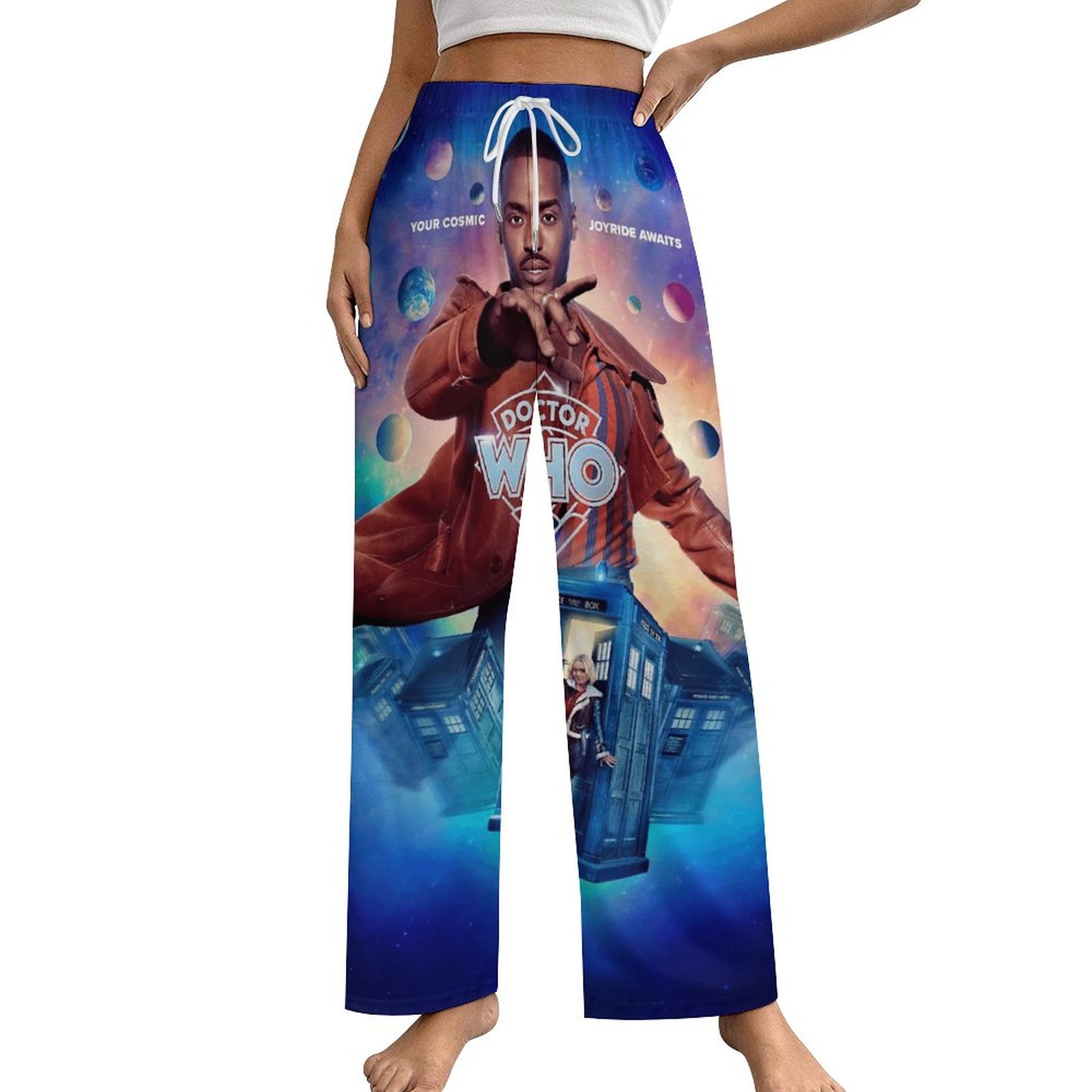 Doctor Who Womens Comfy Pajama PJ Pants Lounge Pants Sleepwear ...