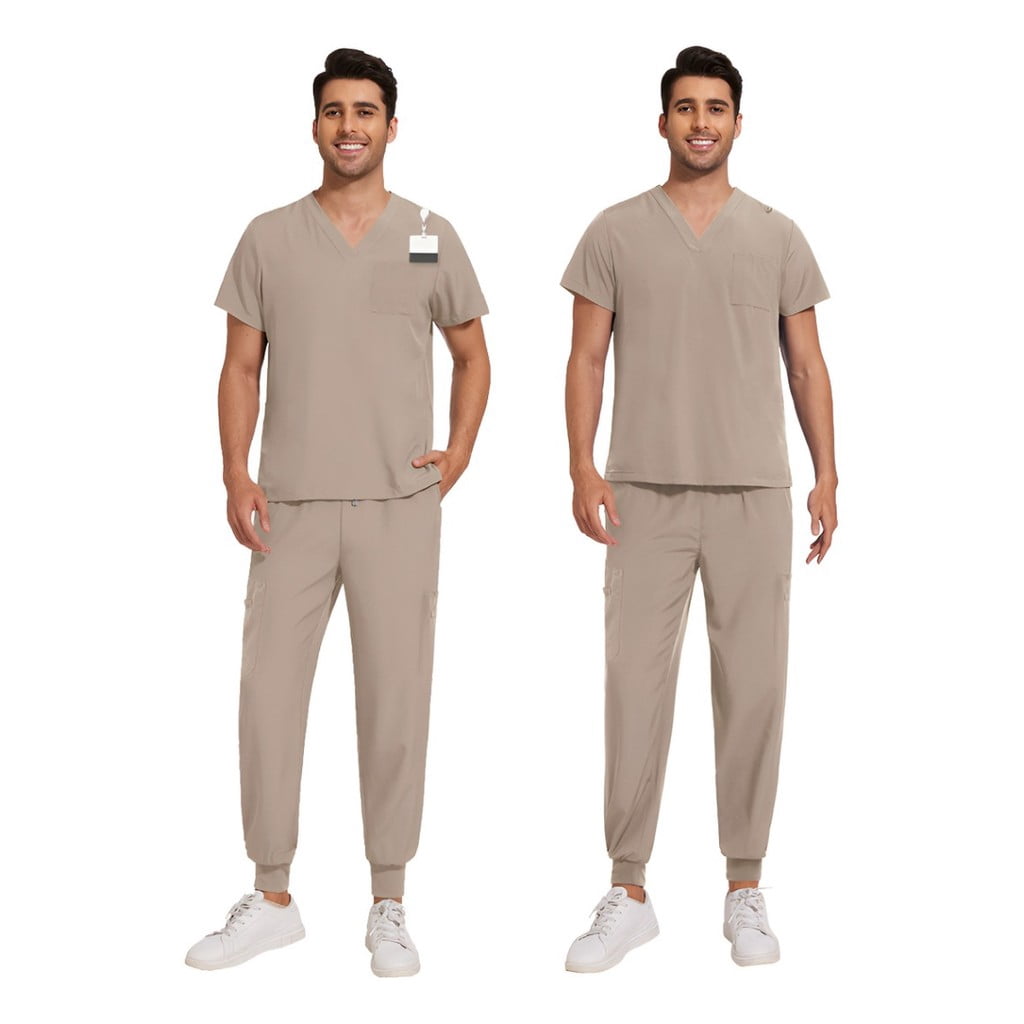 Doctor Work Surgical Scrubs Set Medical Nursing Uniforms Unisex Medical ...