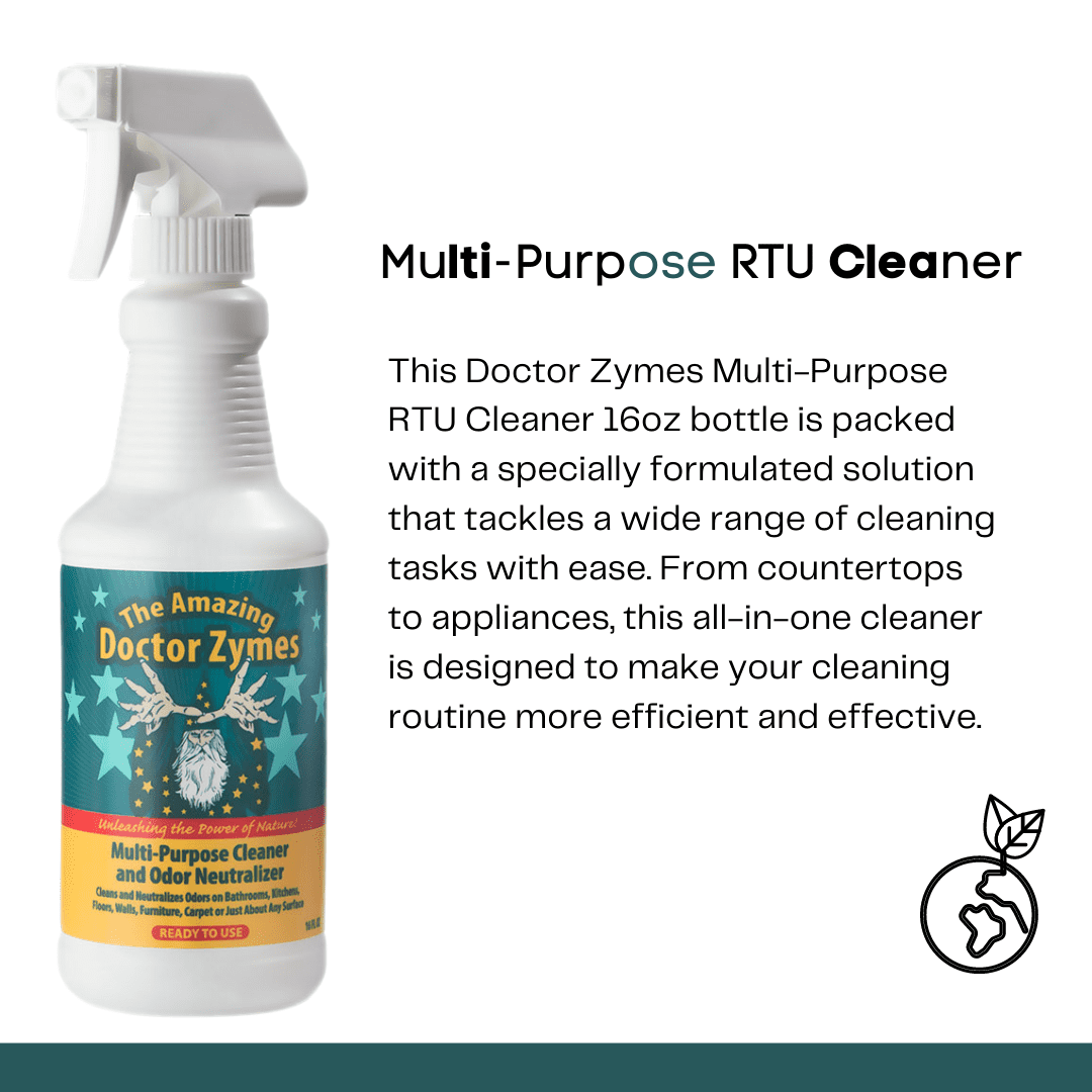 Doctor Zymes Multi-Purpose RTU Cleaner - Effective & Versatile Cleaning ...