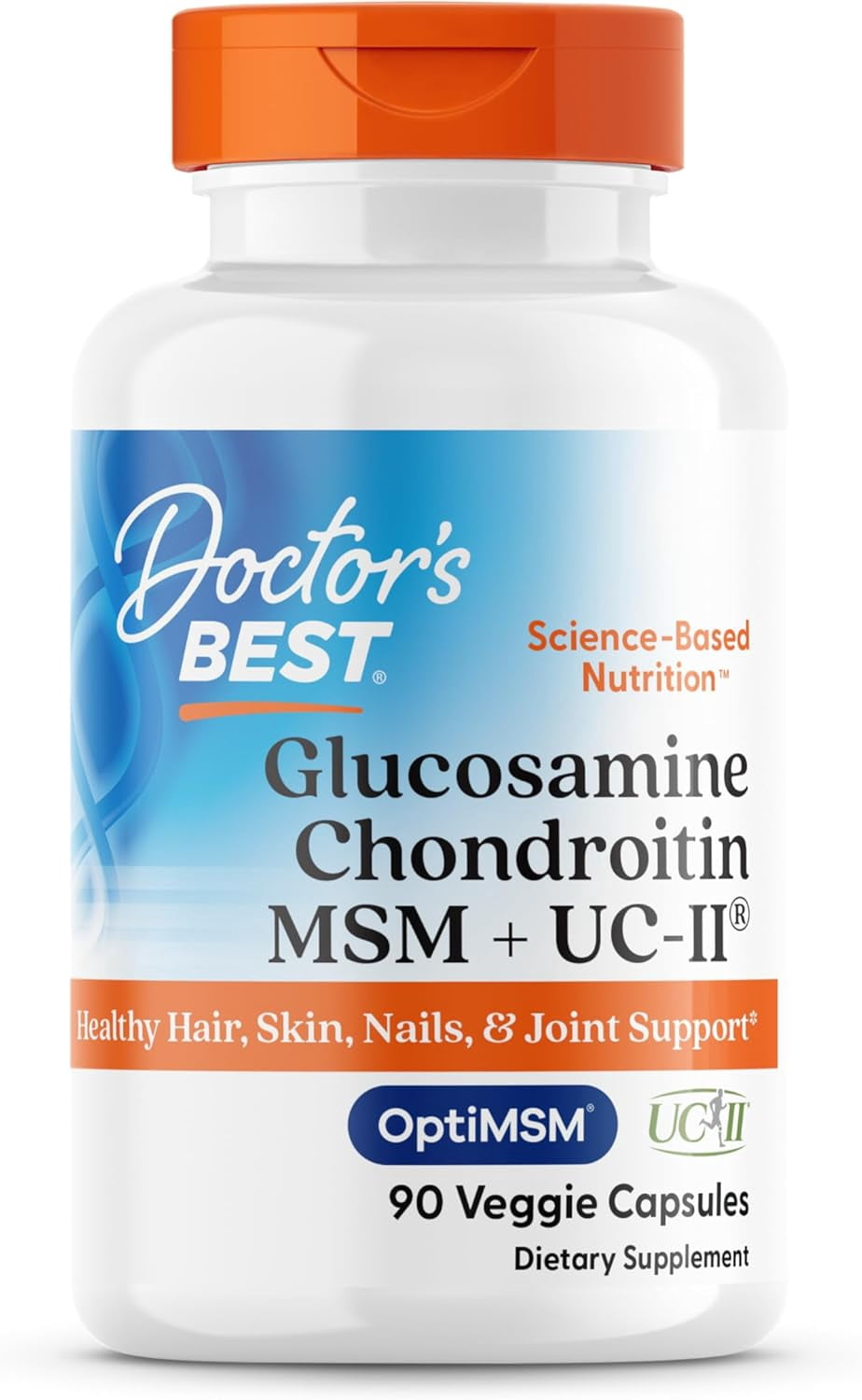 Doctor's Best, Glucosamine, Chondroitin, MSM, UCII Supplement - Walmart.com
