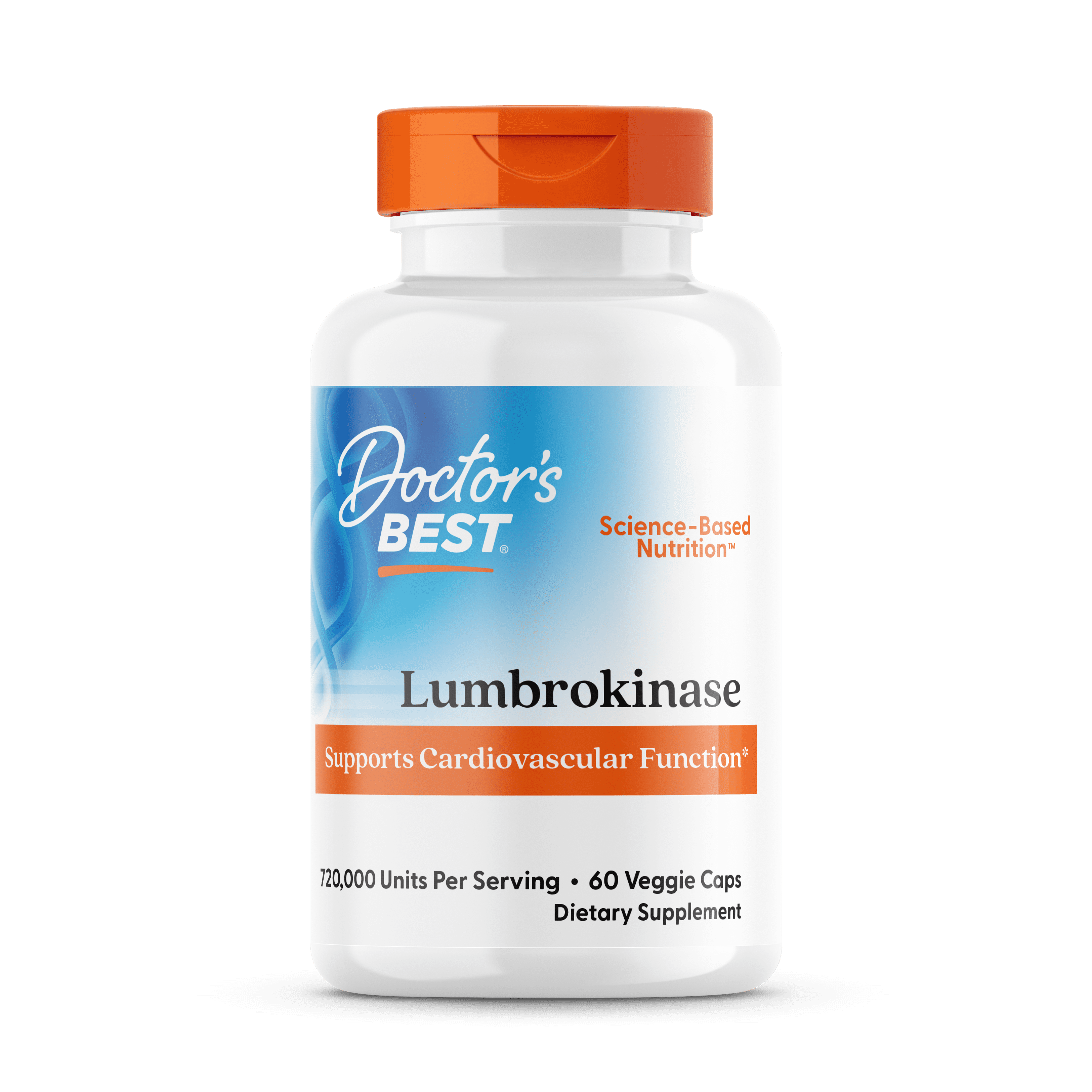 Doctor's Best Lumbrokinase 20mg - Enzyme Support for Cardiovascular ...